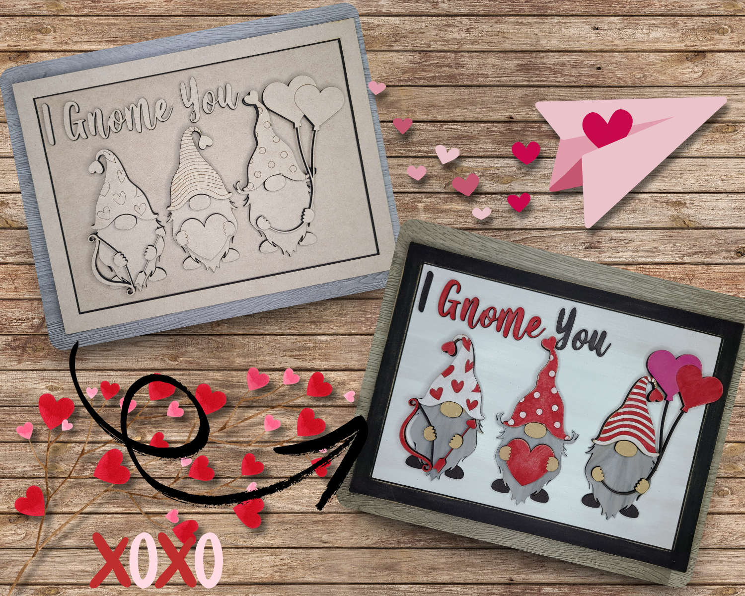 Valentine Gnomes | #3233 – Craft Kits 2 Go