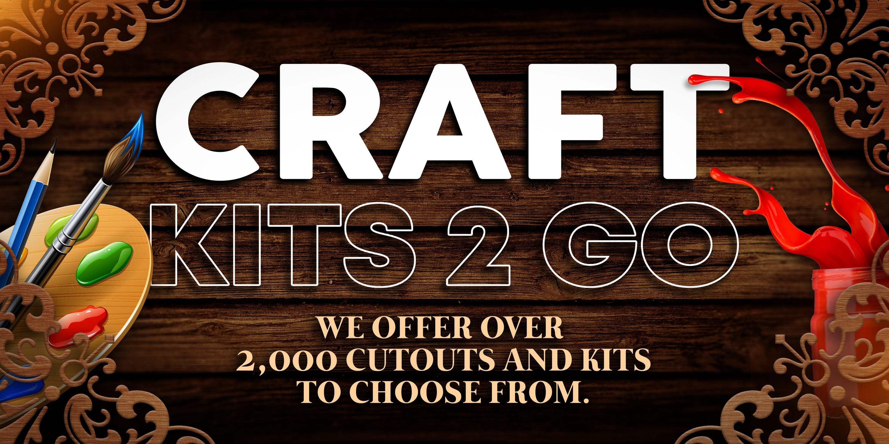 CraftKits2Go - DIY Craft Kits & Unfished wood cutouts – Craft Kits 2 Go