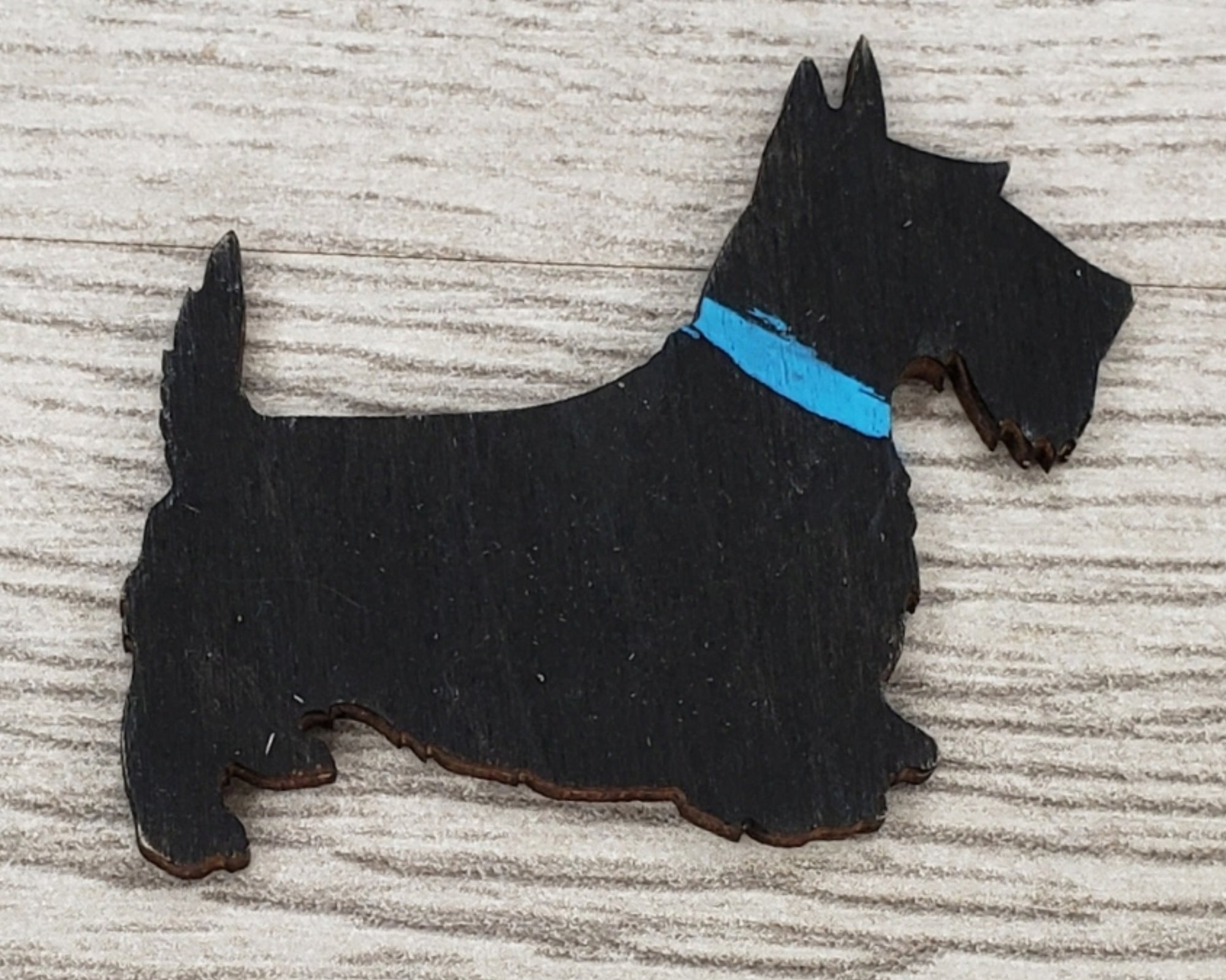Scottie Dog wood shape wood cutouts Scottish Terrier animal cutouts DI ...