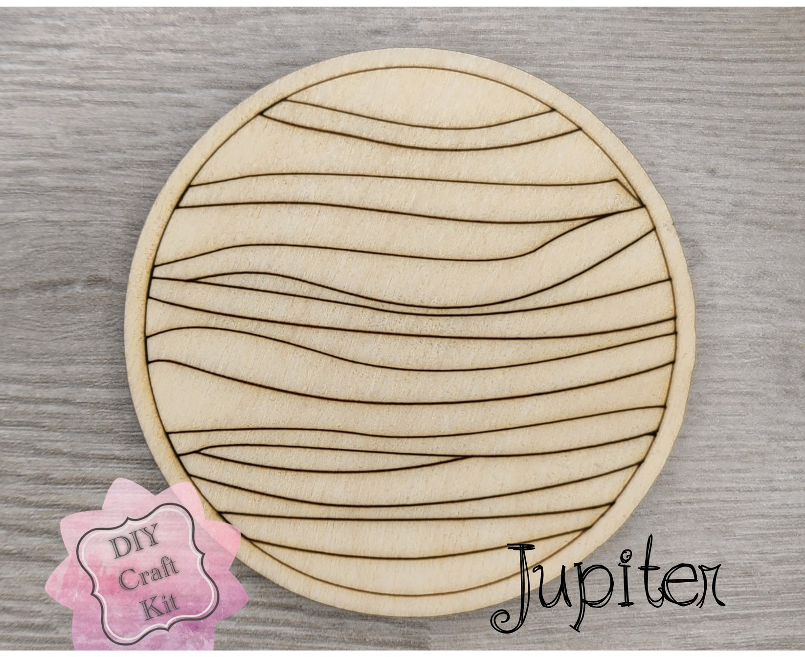 Jupiter Cutout | Space | Outer Space | Kids Crafts | Wood Shape Cutout ...