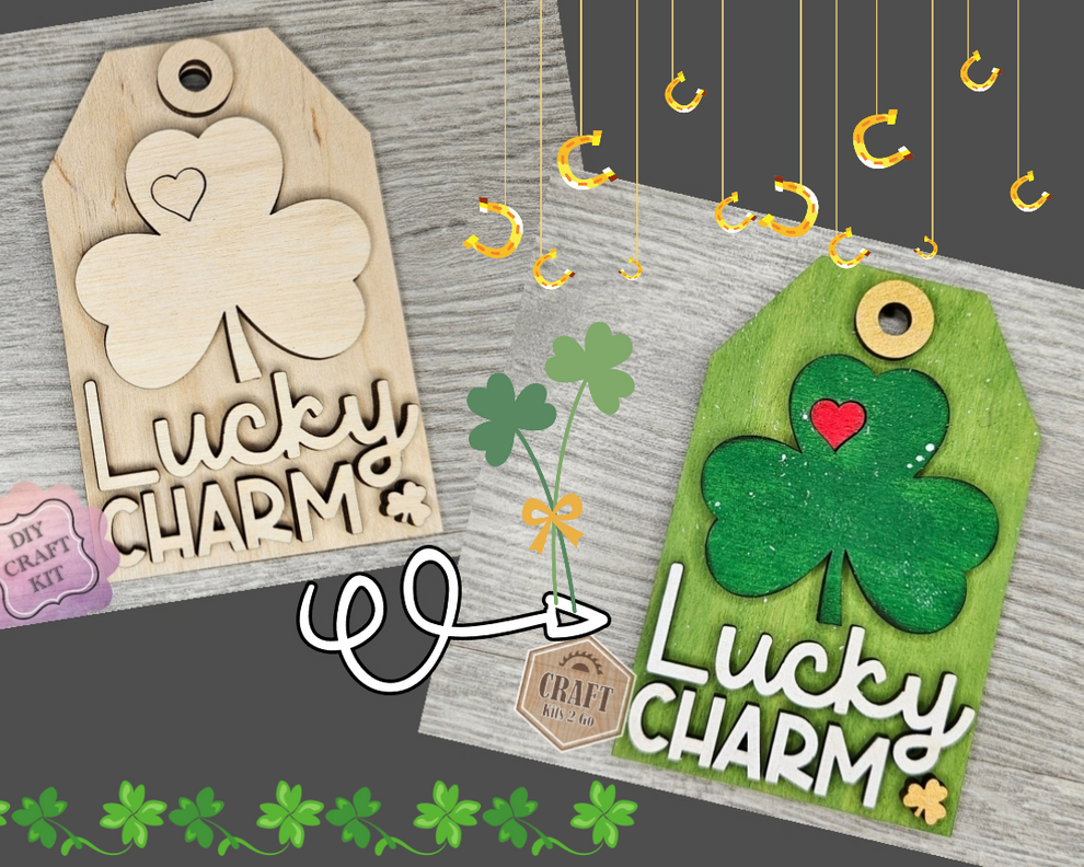 Lucky Charm Tag | #4019 – Craft Kits 2 Go