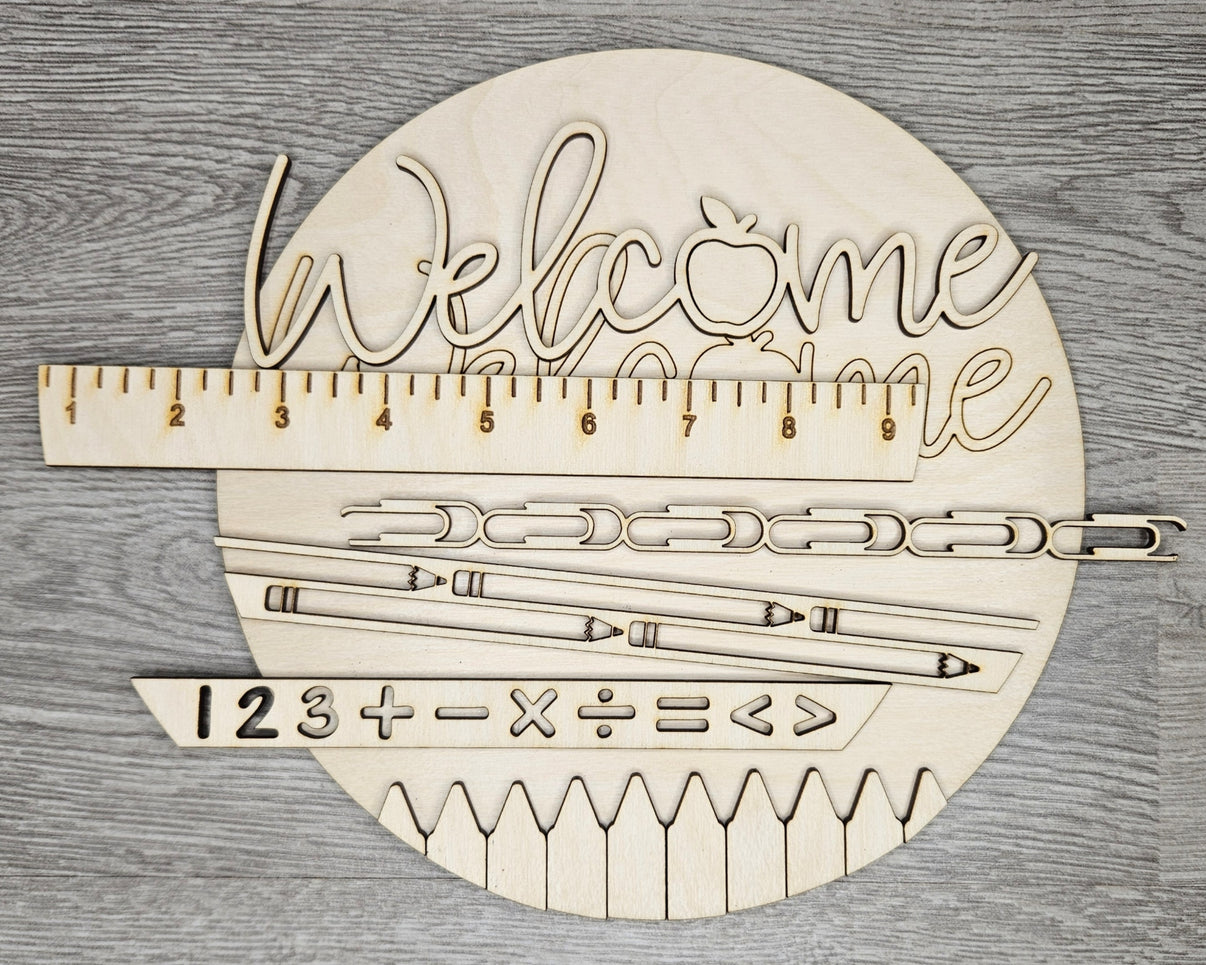 Classroom Welcome Sign | #4065 – Craft Kits 2 Go