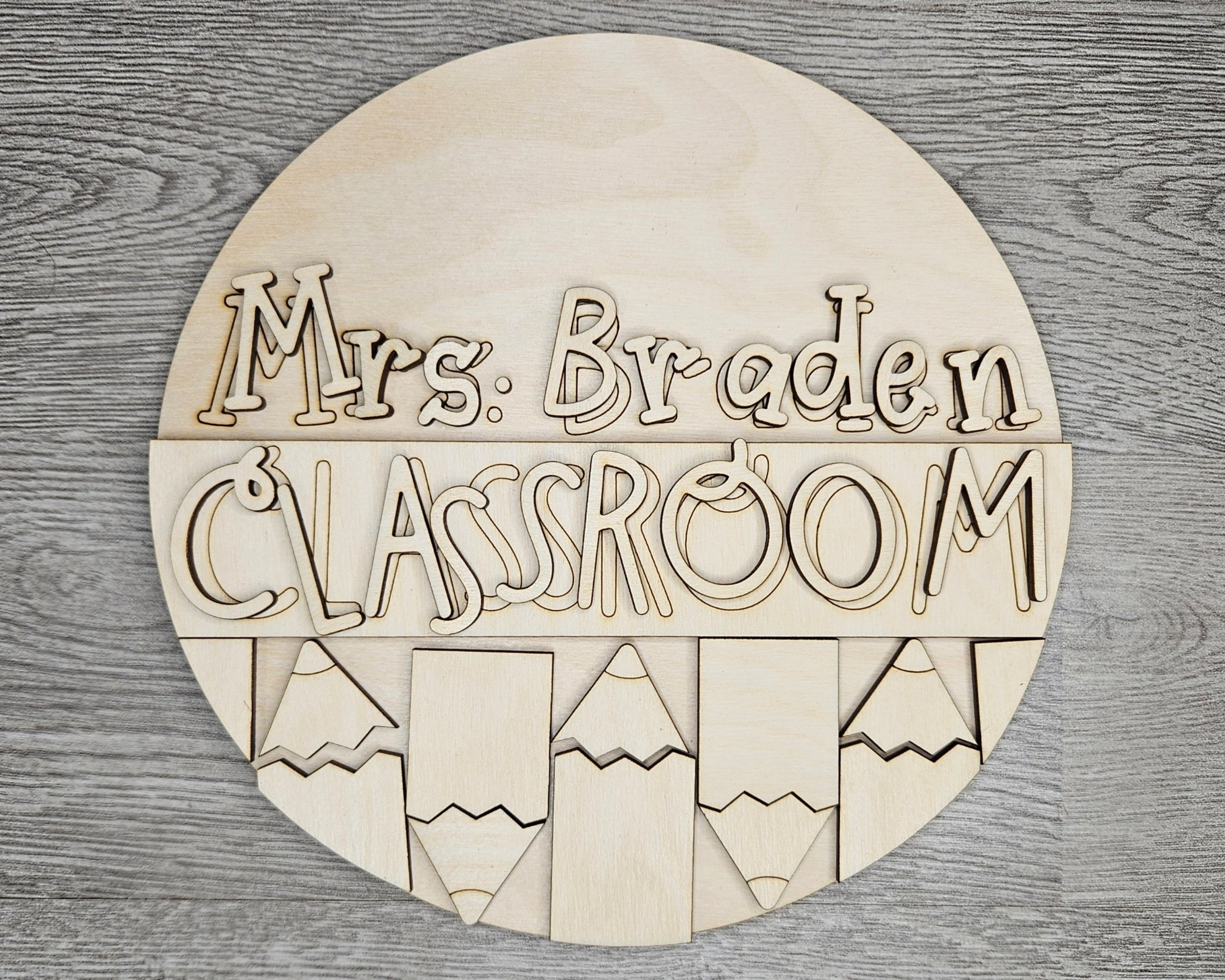 Personalized Classroom Welcome Sign | Class Sign | Teacher Gift | Clas ...