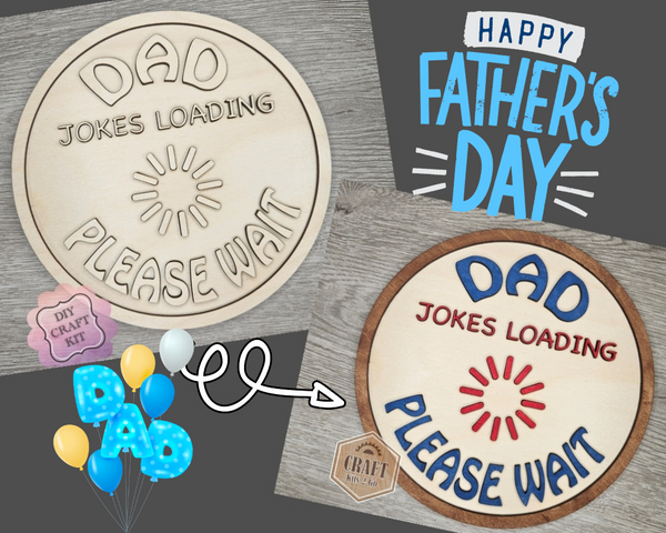 Dad Jokes Sign | #2849 – Craft Kits 2 Go