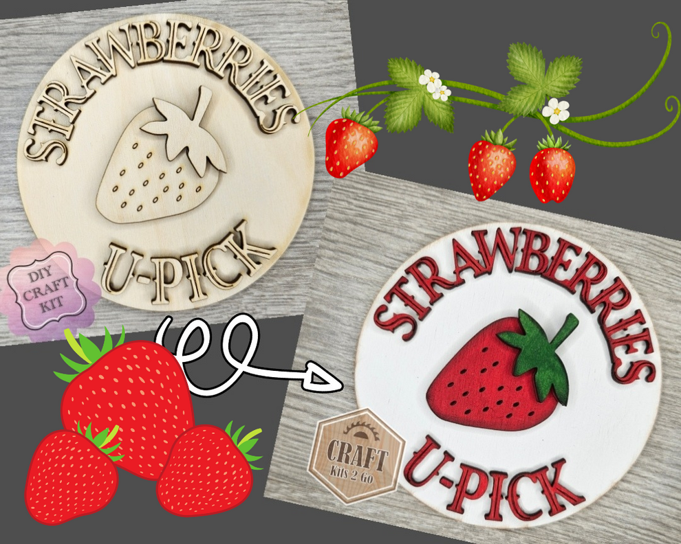 Strawberry Farm | #2768 – Craft Kits 2 Go