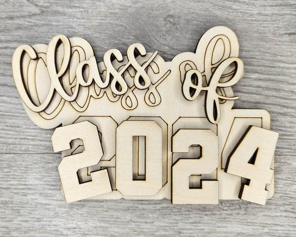 Class of | Senior | Graduation | Graduation Decor | DIY Craft Kits | P ...