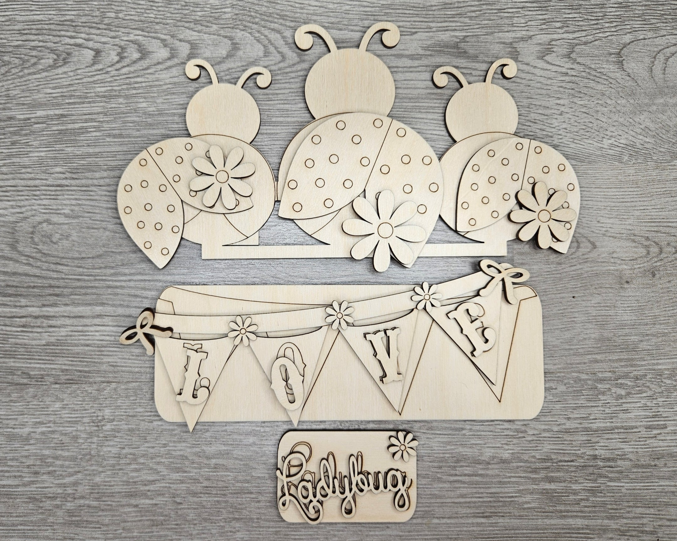 Interchangeable Truck | LADY BUG INSERT | #200001 -31 – Craft Kits 2 Go