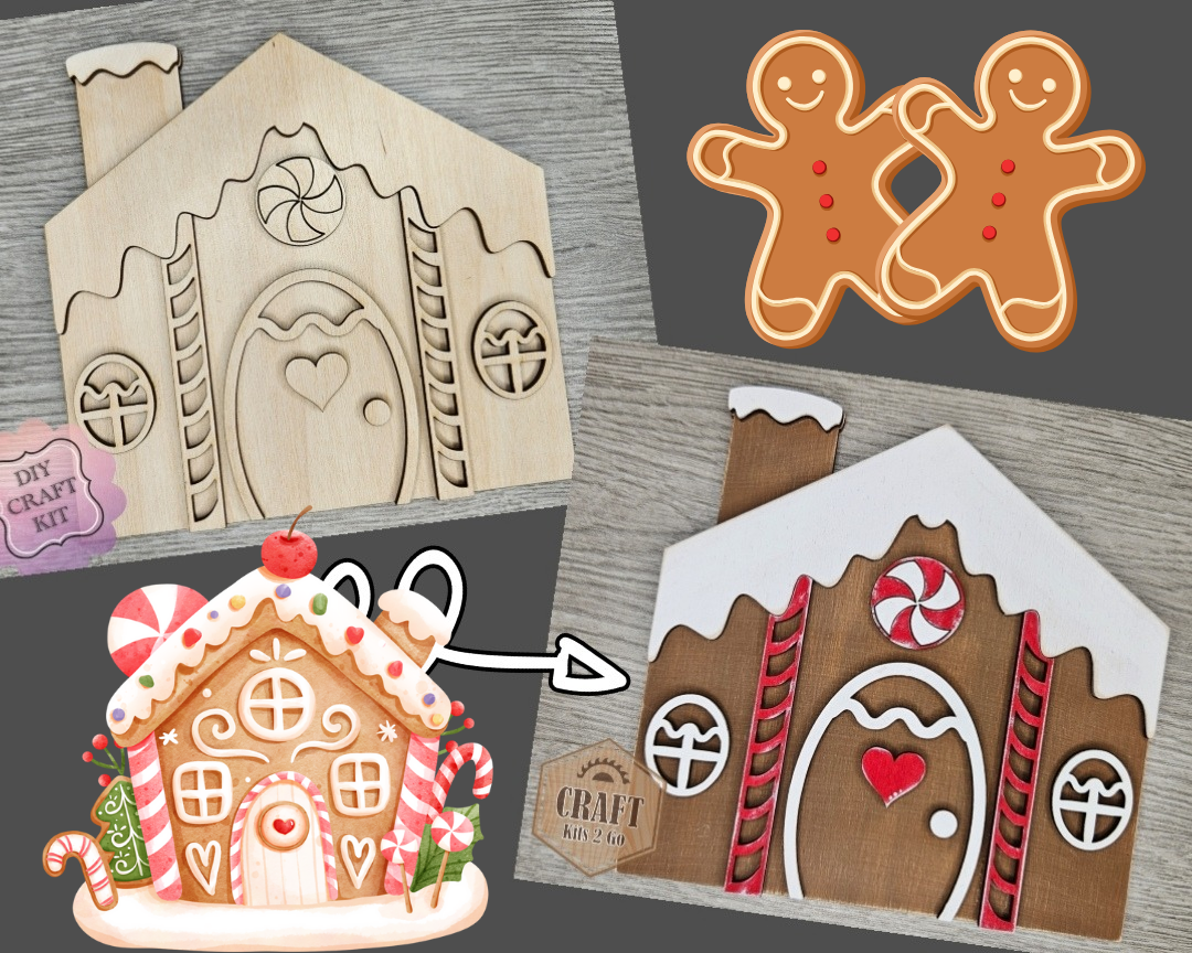 Gingerbread House | #4283 – Craft Kits 2 Go