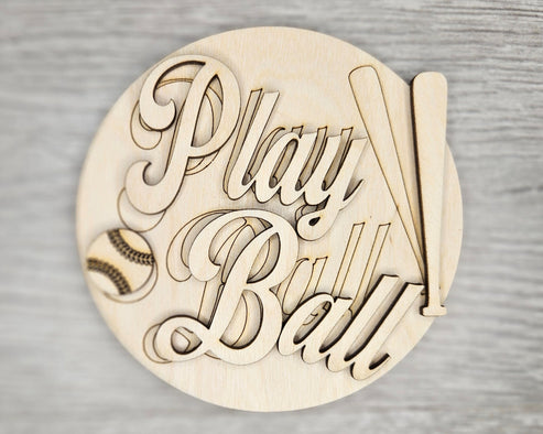Play Ball Sign | #4315 – Craft Kits 2 Go
