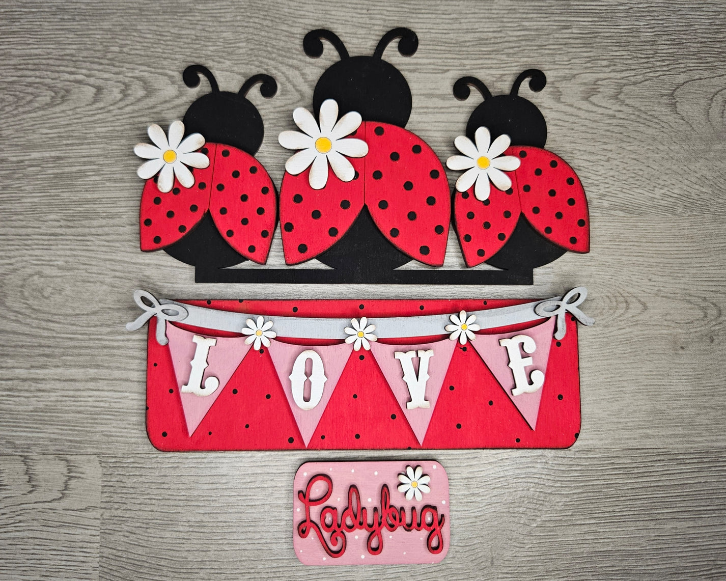 Interchangeable Truck | LADY BUG INSERT | #200001 -31 – Craft Kits 2 Go