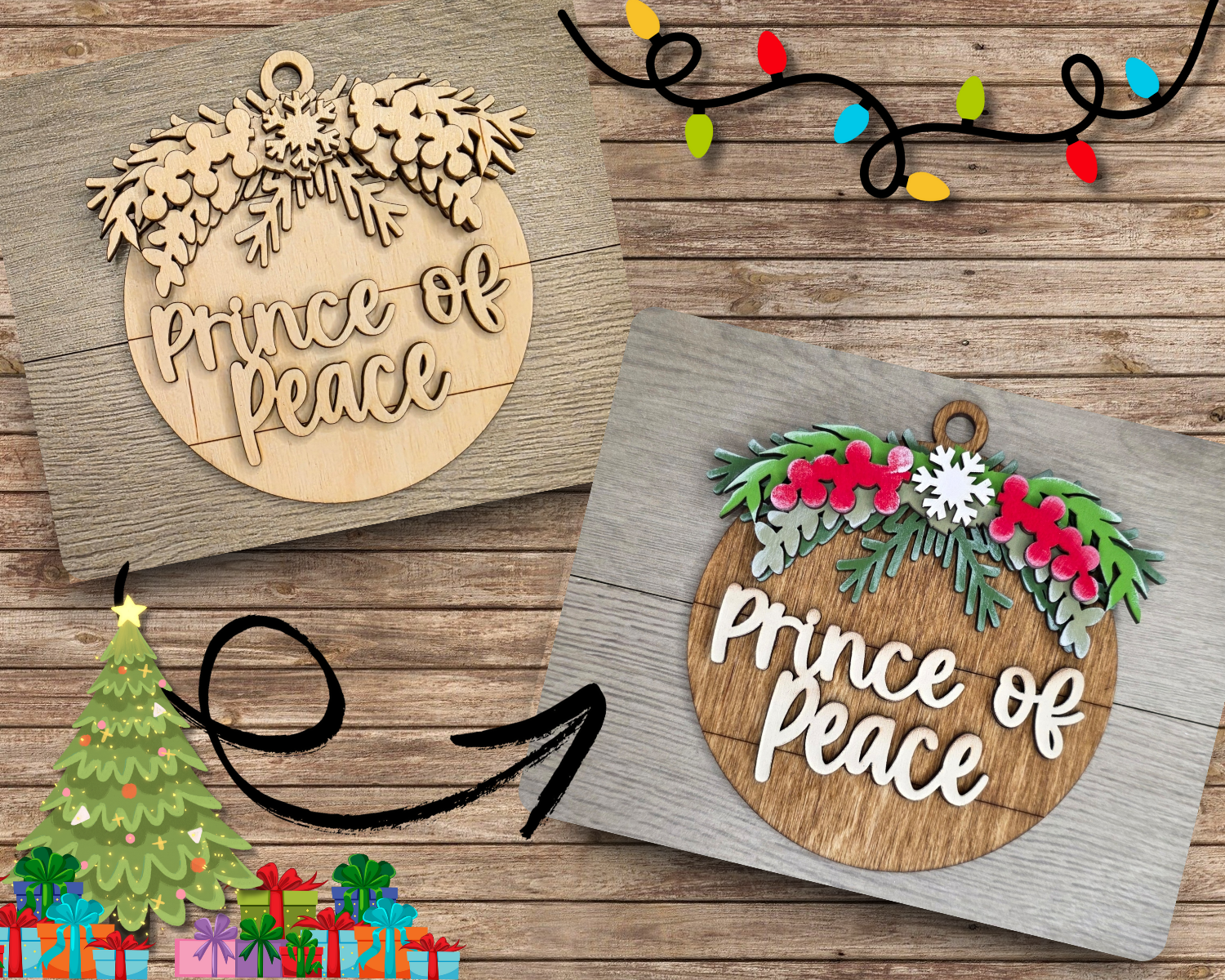 Names of Christ Ornament - PRINCE OF PEACE | #5205 – Craft Kits 2 Go