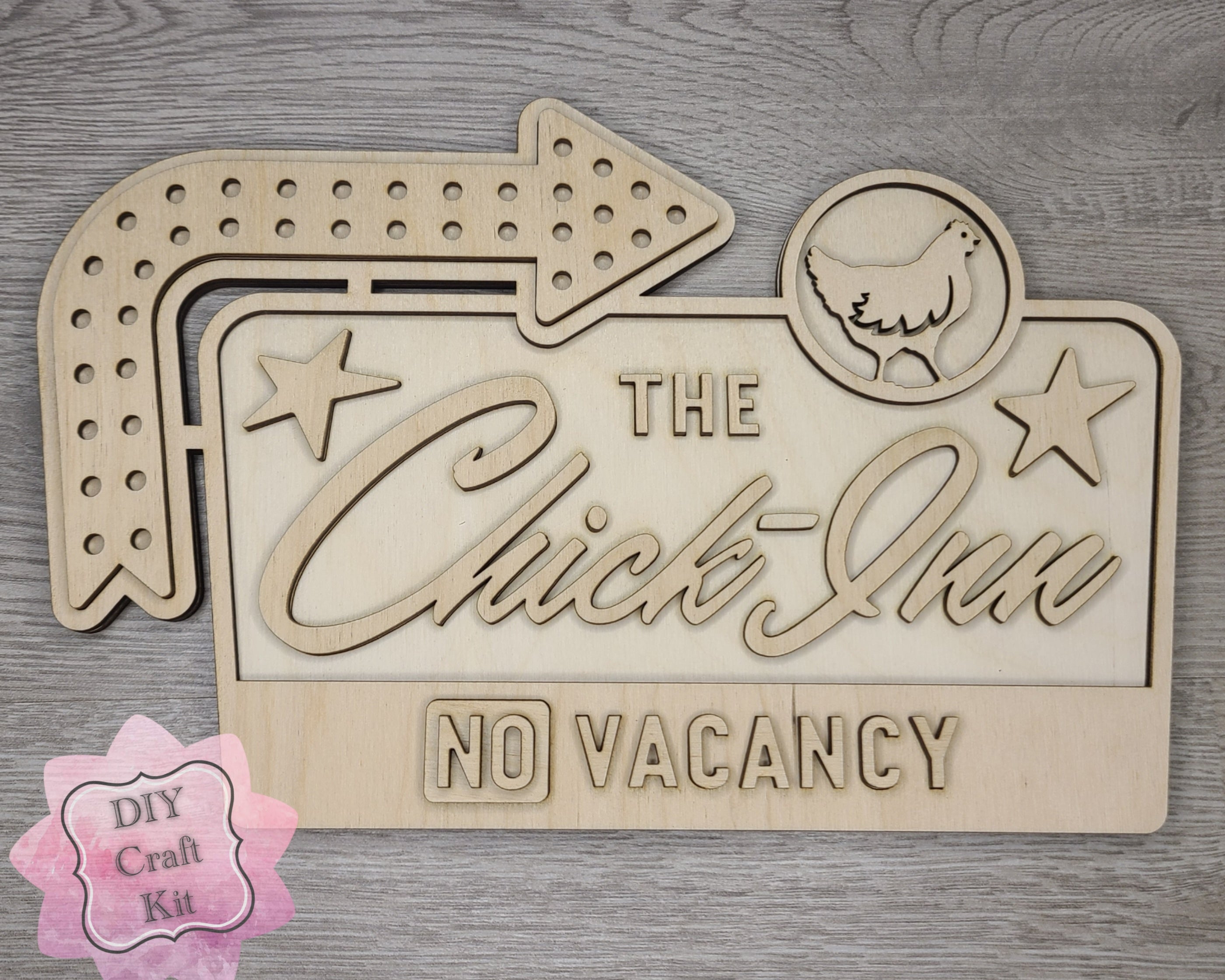 Chick Inn Chicken Coop Sign | #3697 – Craft Kits 2 Go