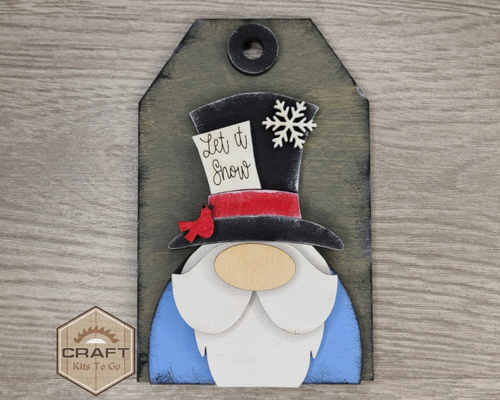 Christmas Gnome Tag | #3705 – Craft Kits 2 Go