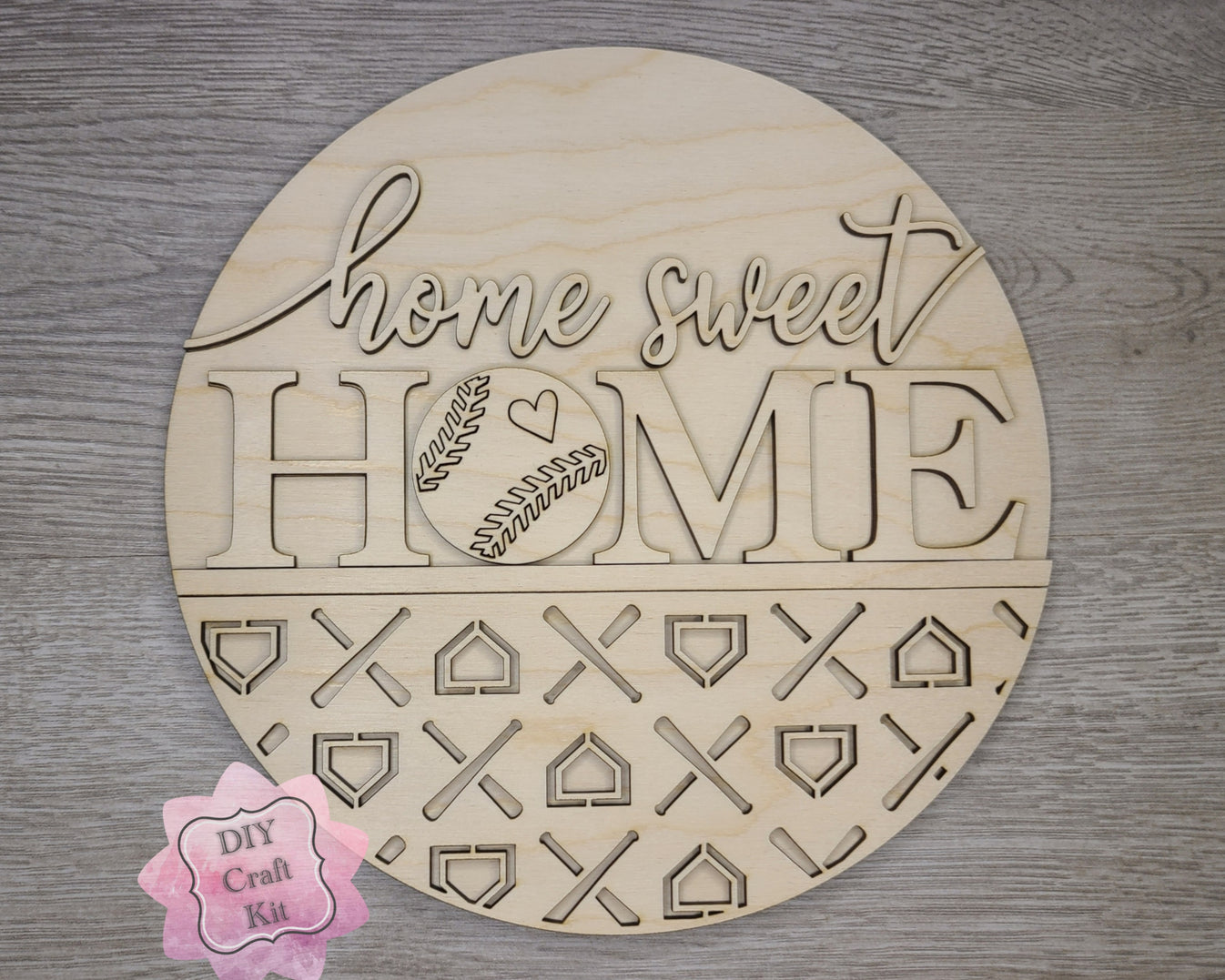 Baseball Sign | #3729 – Craft Kits 2 Go