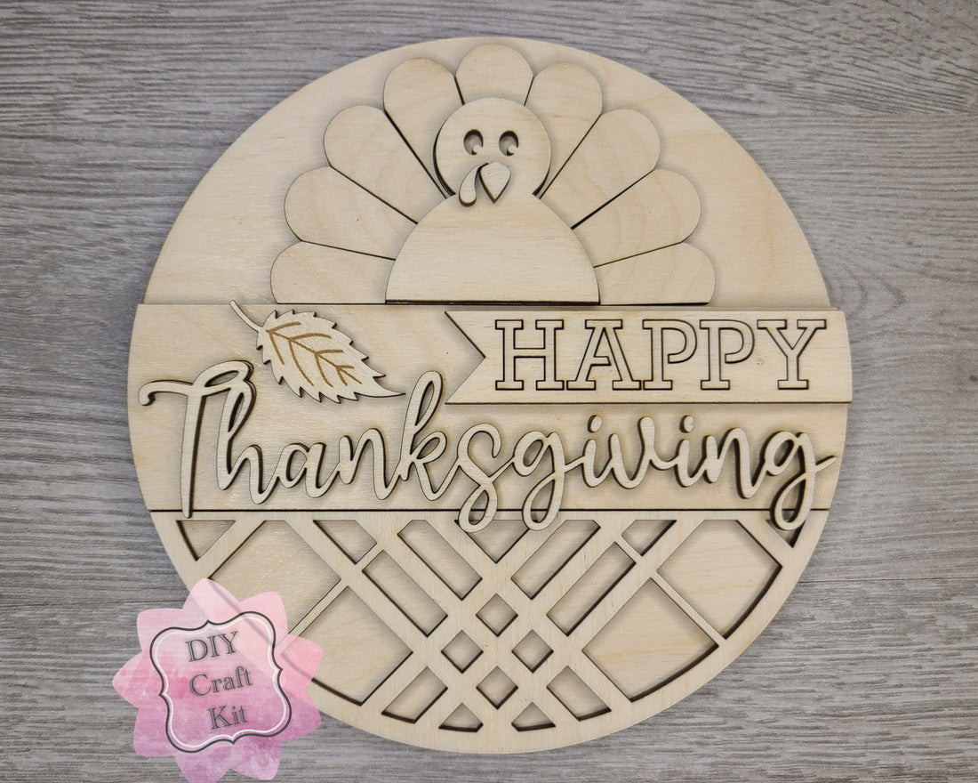 Happy Thanksgiving Sign | #3731 – Craft Kits 2 Go