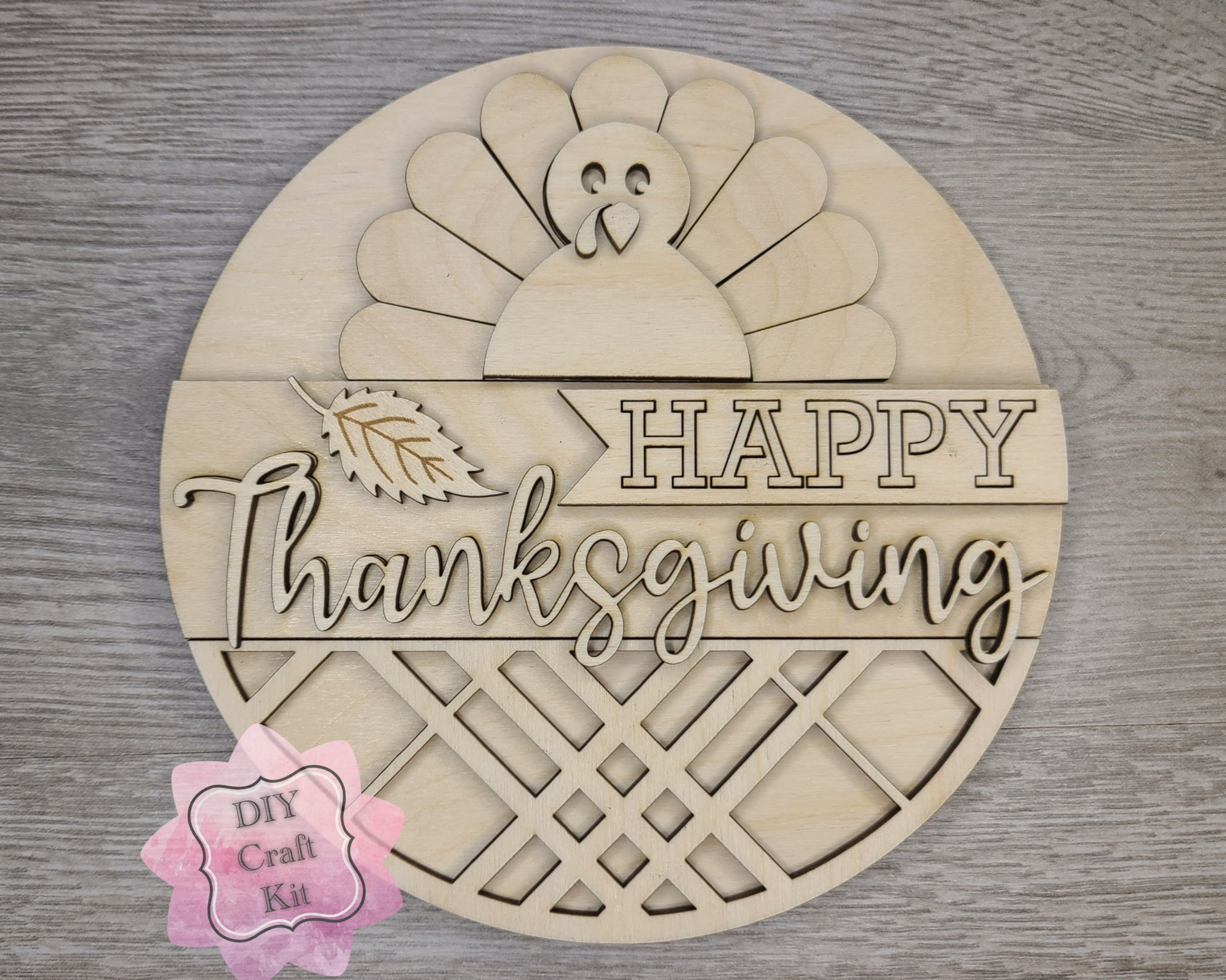 Happy Thanksgiving Sign | #3731 – Craft Kits 2 Go