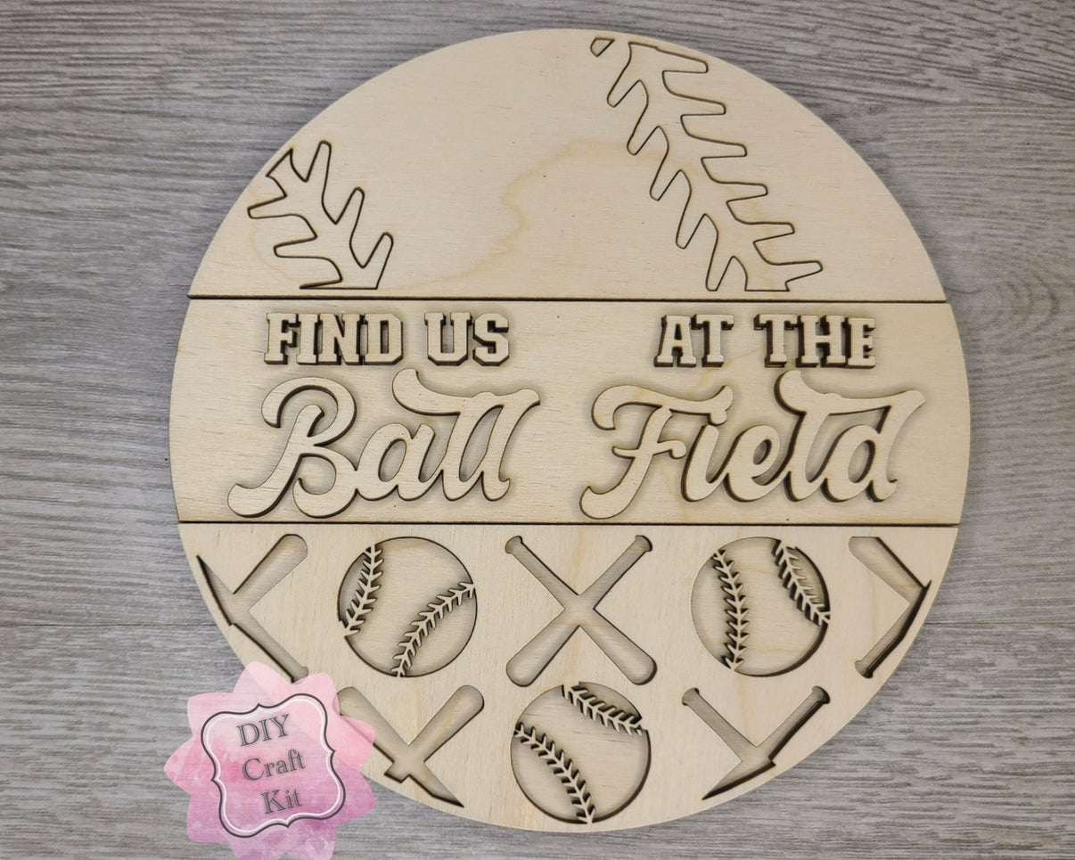 Baseball Sign | #3728 – Craft Kits 2 Go