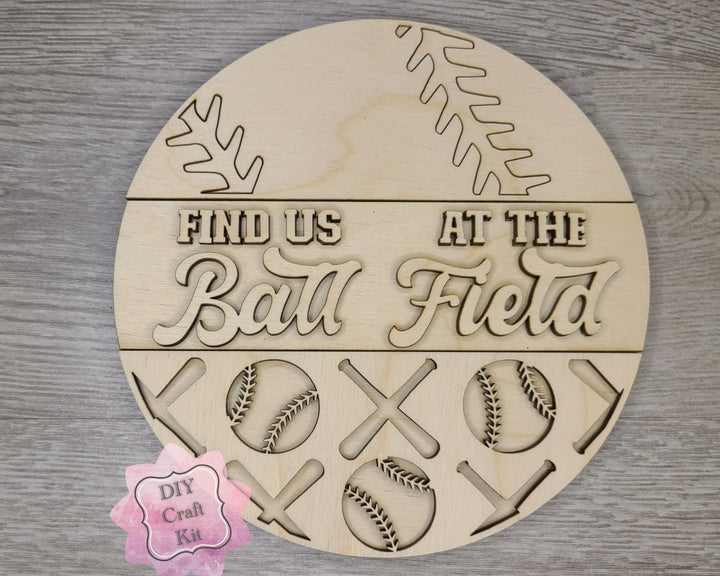 Baseball Sign Play Ball Paint Kit Party Paint Kit #3728 - Multiple Siz ...
