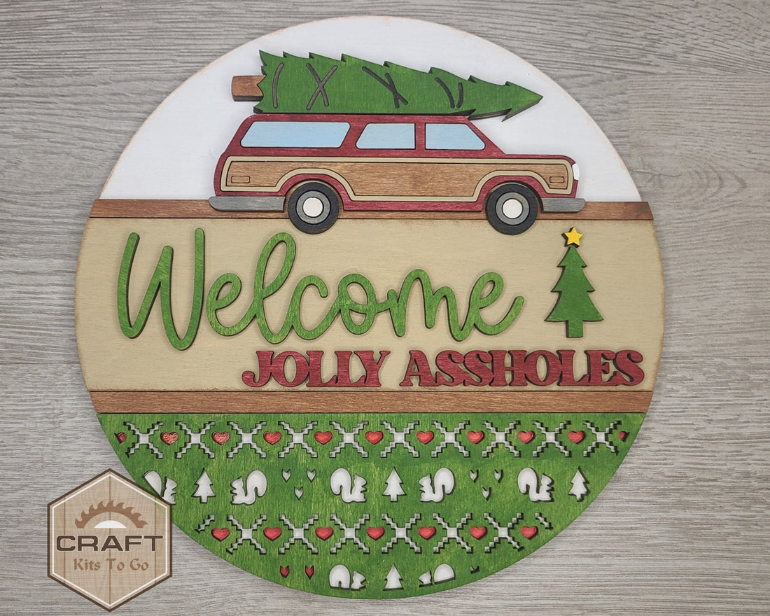 Christmas Vacation Sign | #3726 – Craft Kits 2 Go