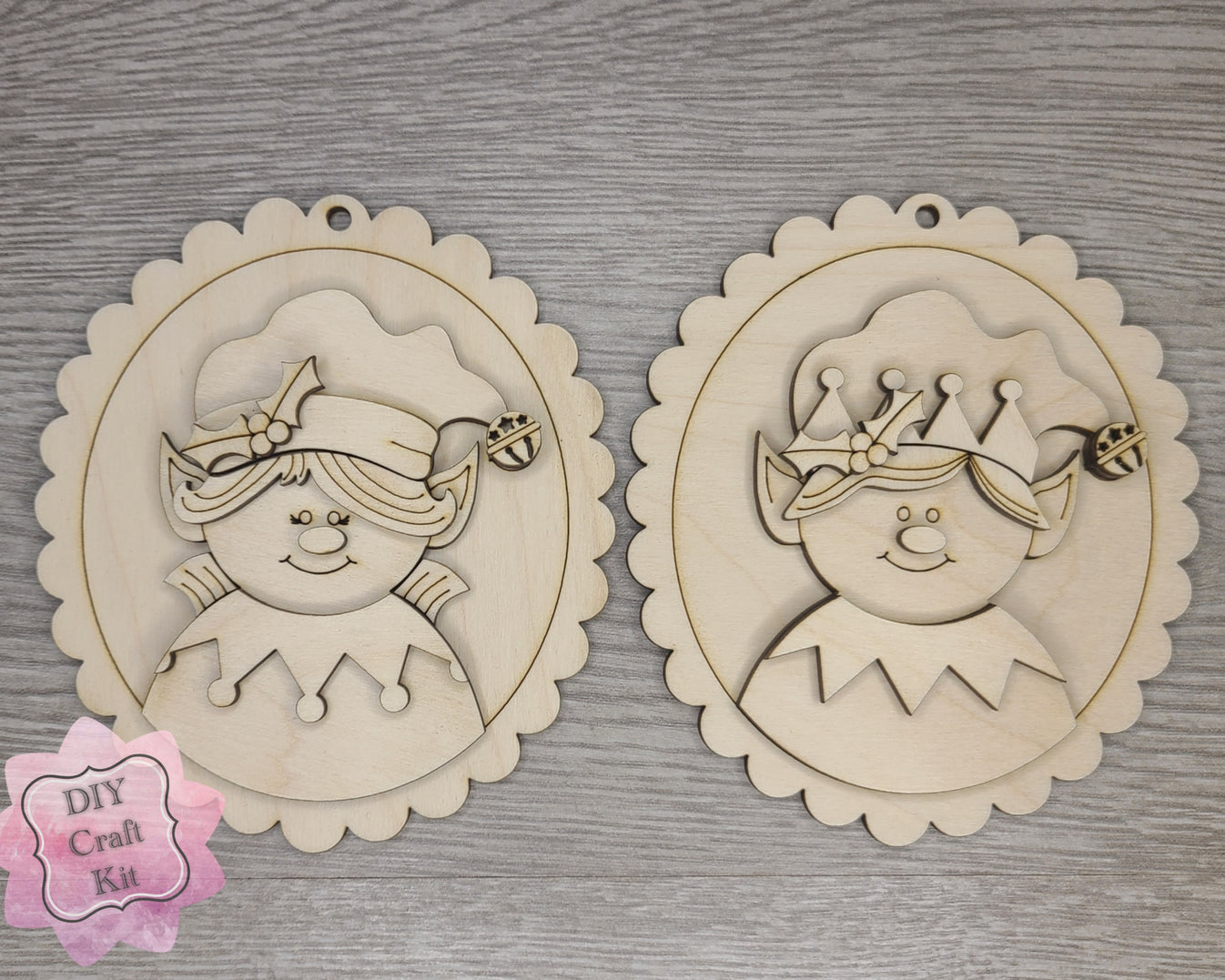 Christmas Elf Ornament | #3703 – Craft Kits 2 Go