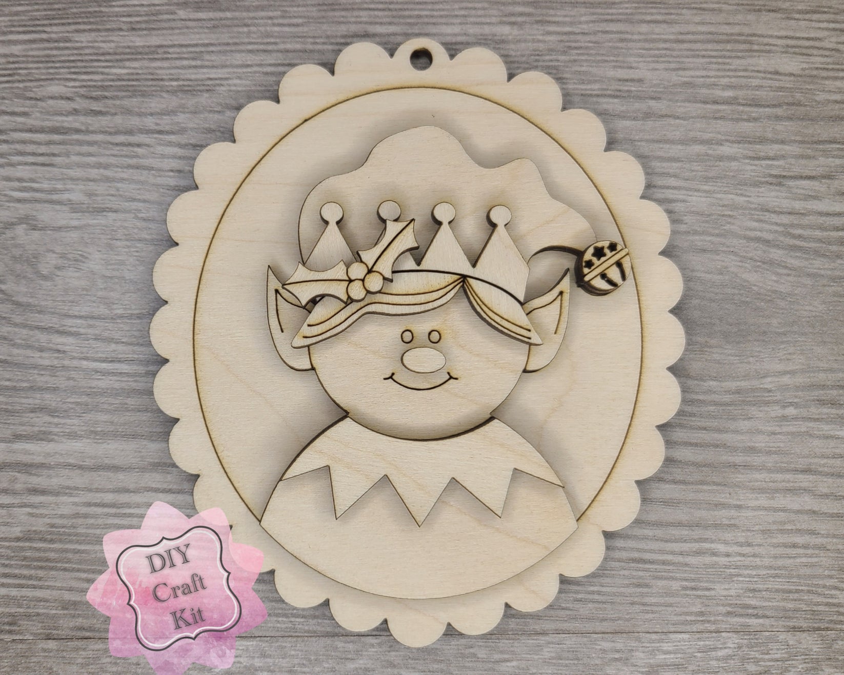 Christmas Elf Ornament | #3703 – Craft Kits 2 Go