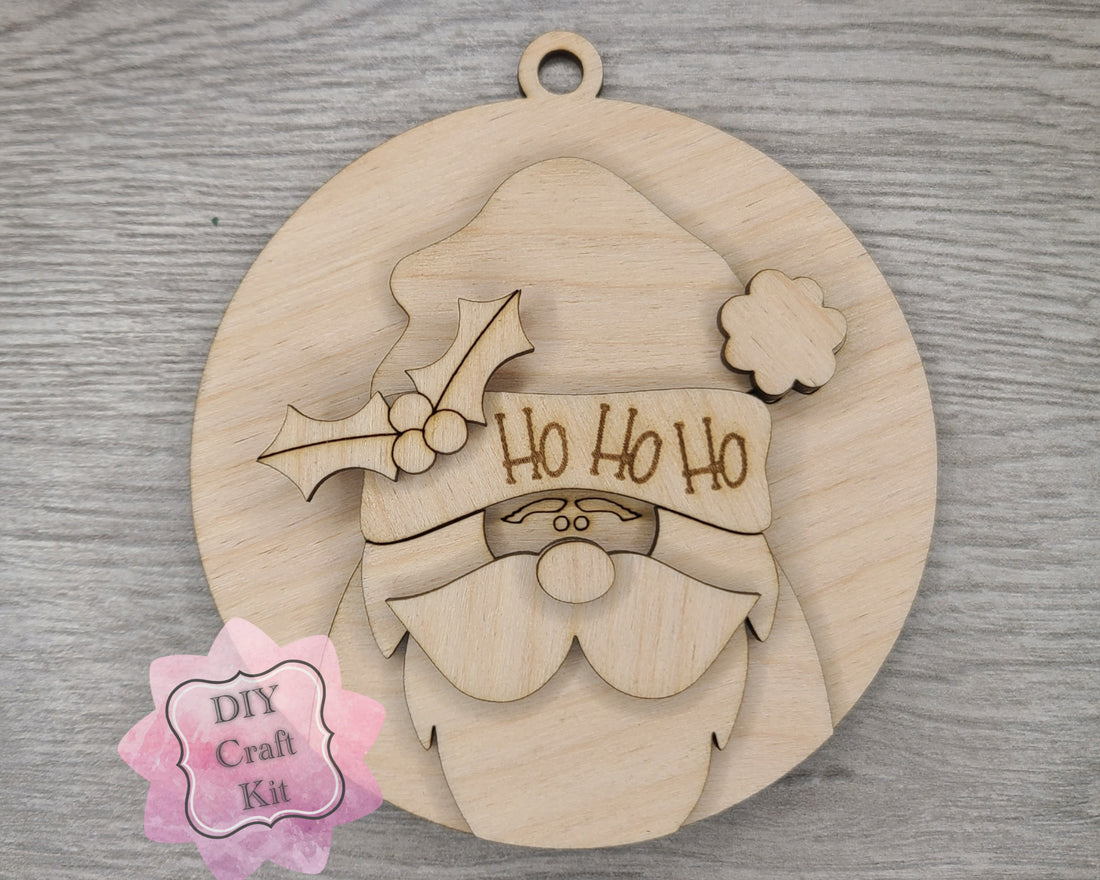 Santa Ornament | #3765 – Craft Kits 2 Go