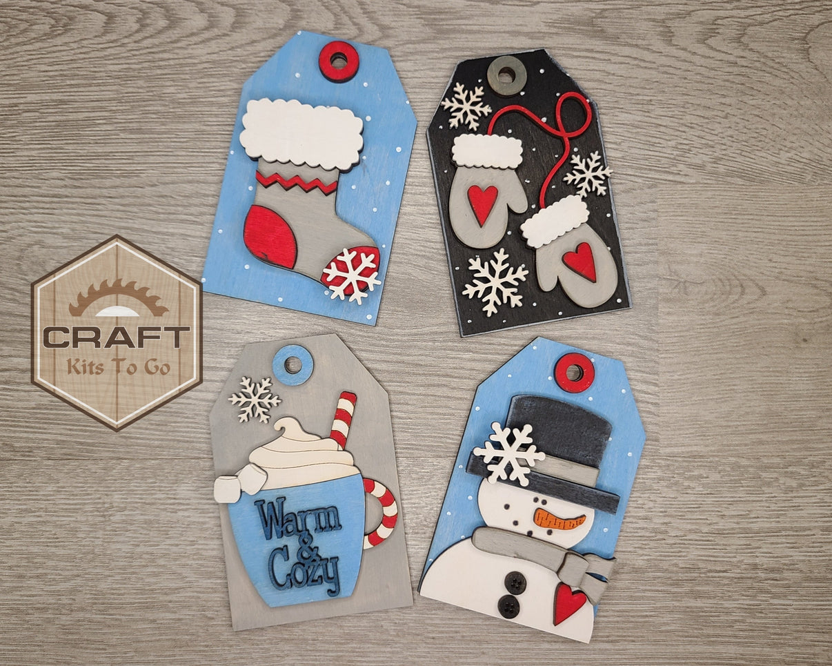Christmas Mitten Tag | #3777 – Craft Kits 2 Go