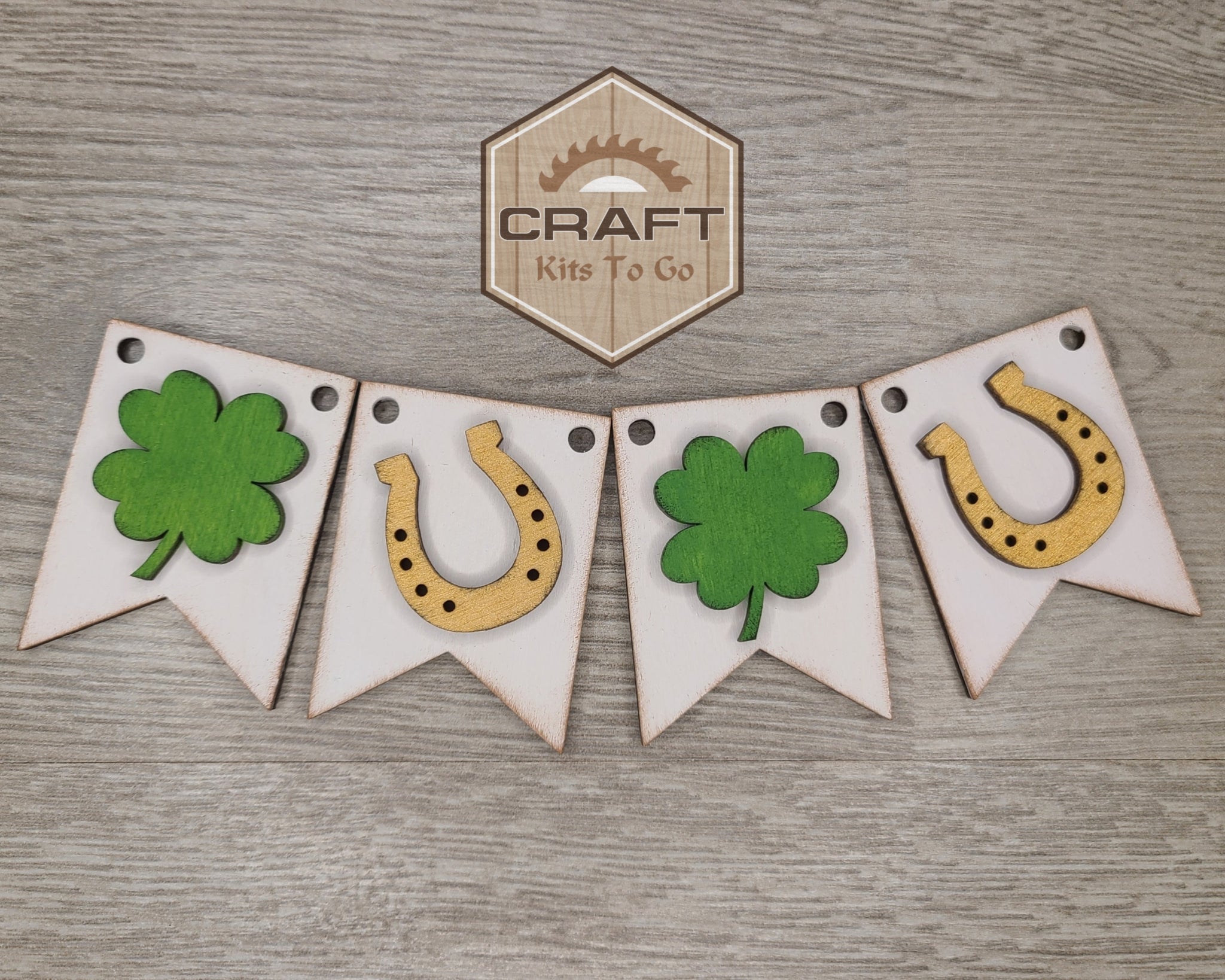 St. Patrick's Day Bunting | #3932 – Craft Kits 2 Go