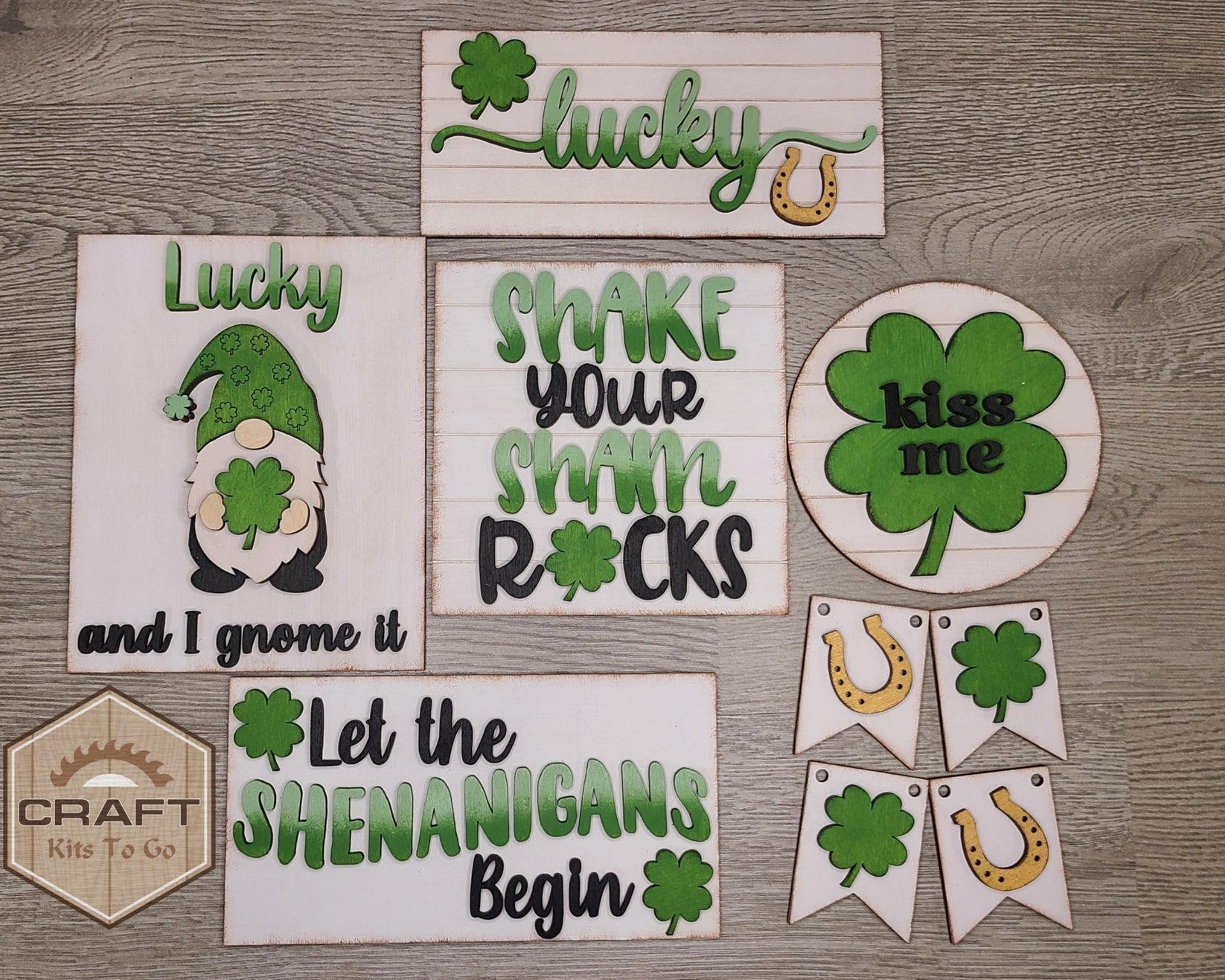 St. Patrick's Day Bunting | #3932 – Craft Kits 2 Go