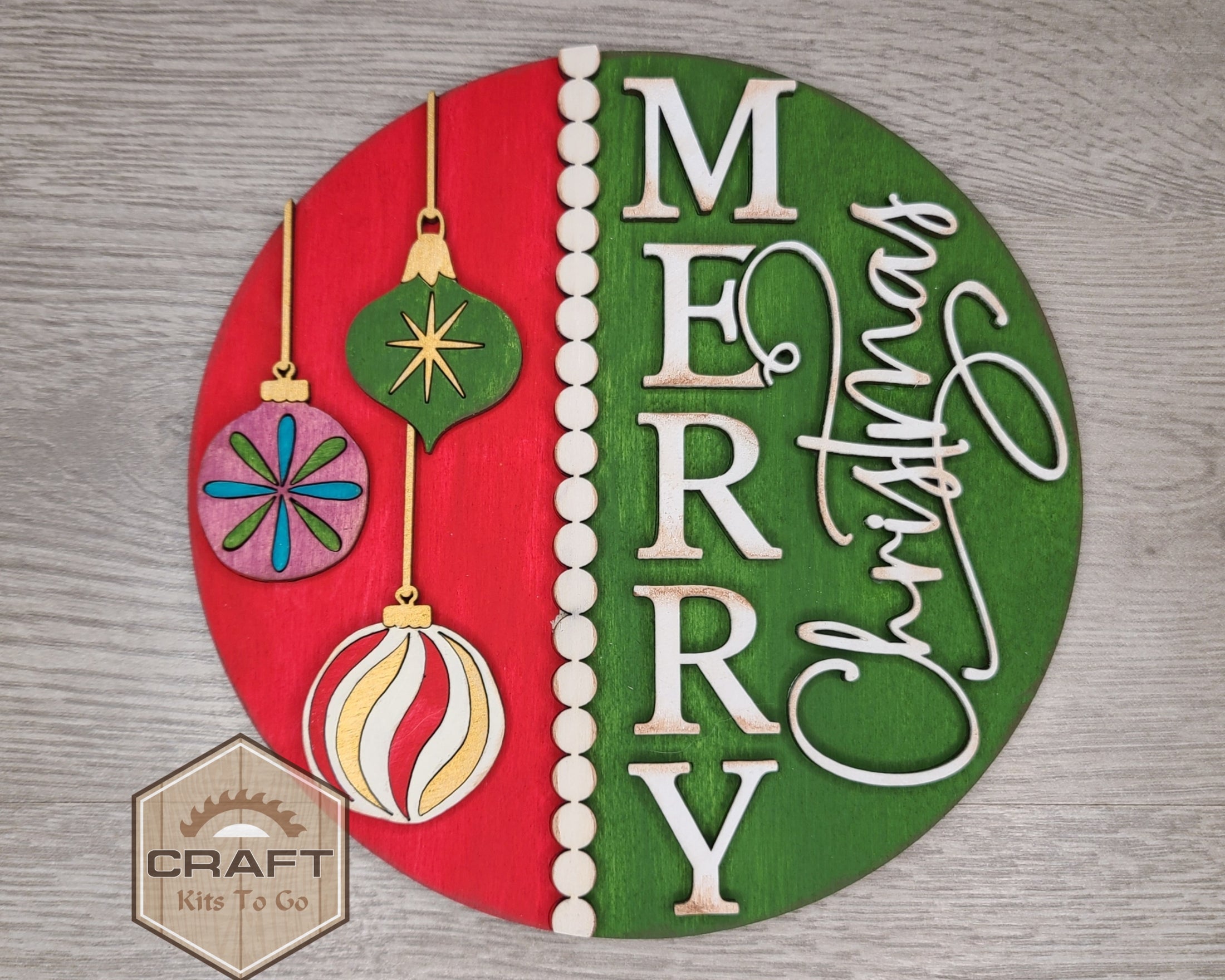 Merry Christmas Sign | #3899 – Craft Kits 2 Go