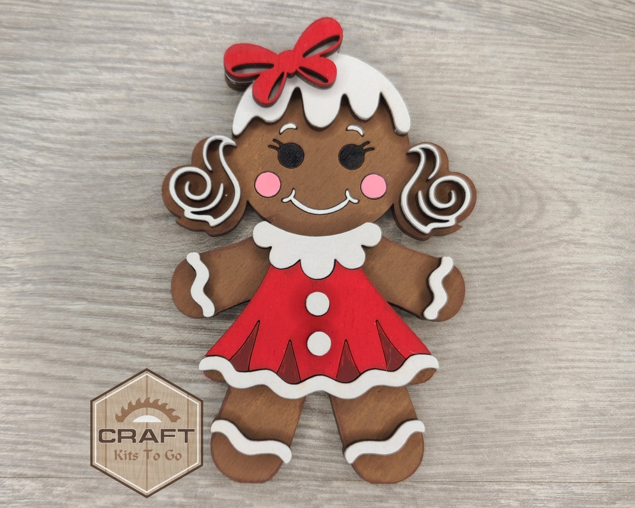 Gingerbread Girl | #3956 – Craft Kits 2 Go