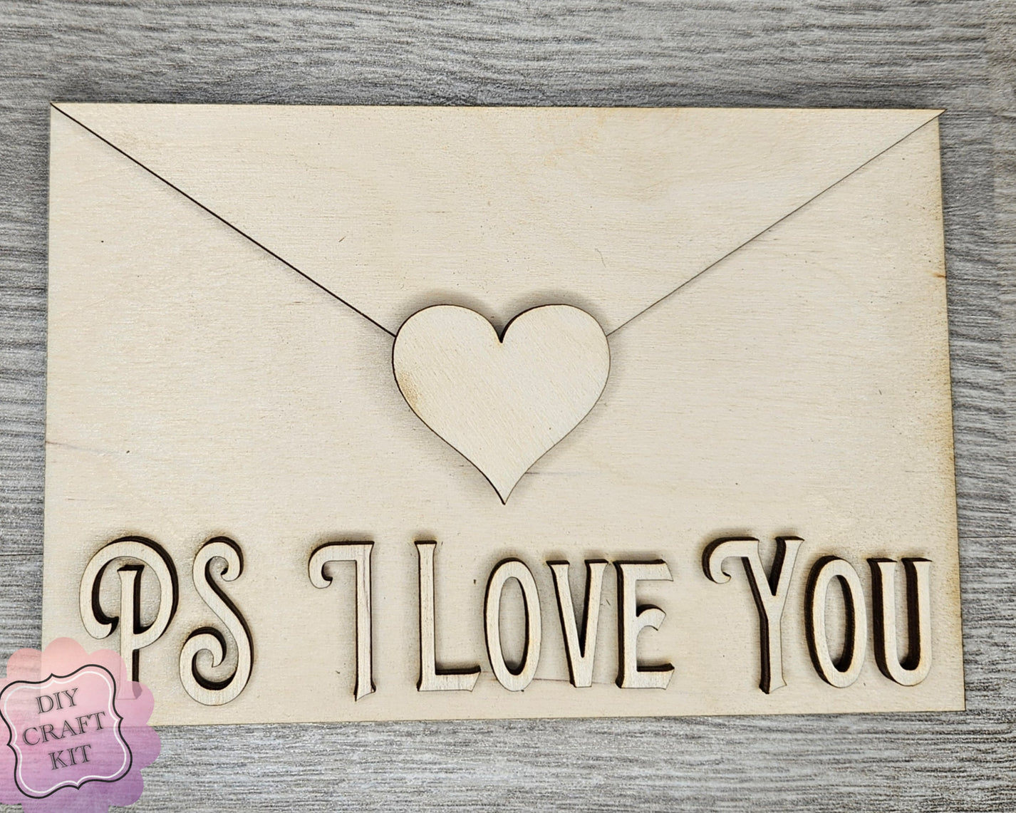 PS I Love you Sign | #2526 – Craft Kits 2 Go