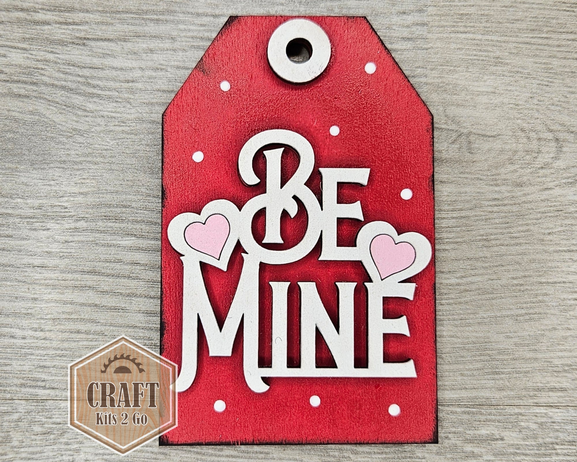 Be Mine Tag | #3975 – Craft Kits 2 Go