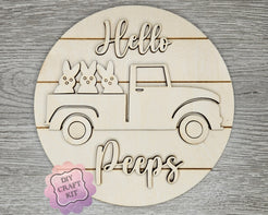 Hello Peeps Sign | #2477 – Craft Kits 2 Go