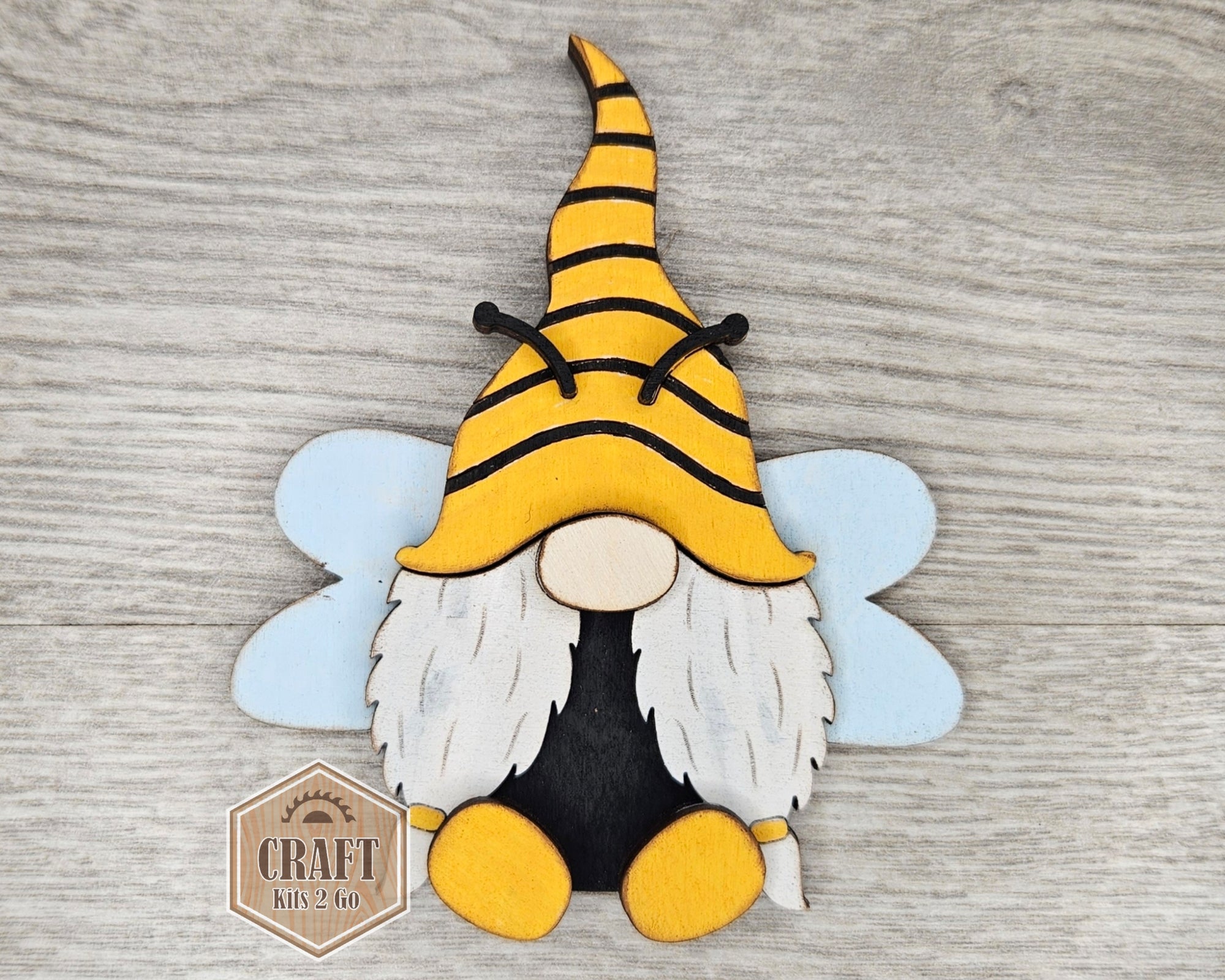 Bee Gnome | Bee Decor | Honeybee | Summer Crafts | DIY Craft Kits | Pa ...
