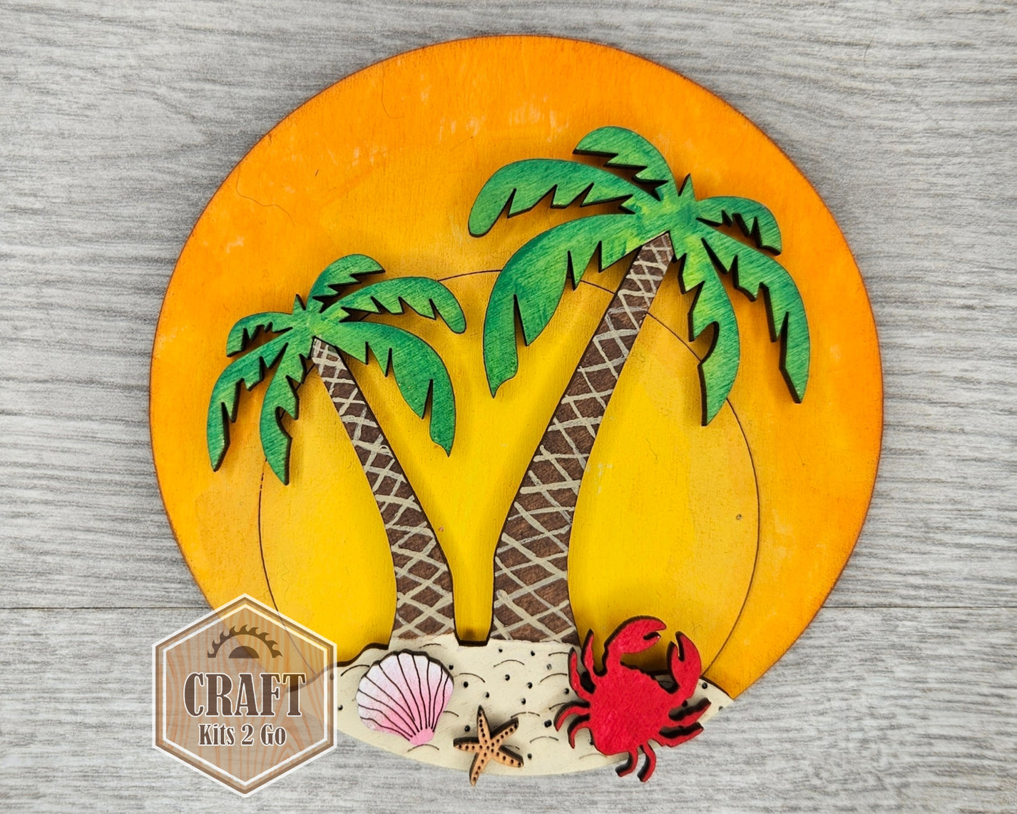 Tropical Beach Vibes | #4112 – Craft Kits 2 Go