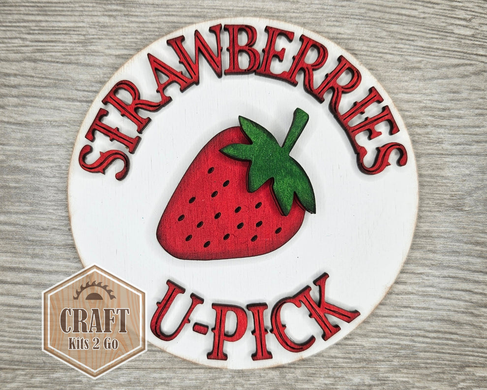 Strawberry Farm | #2768 – Craft Kits 2 Go