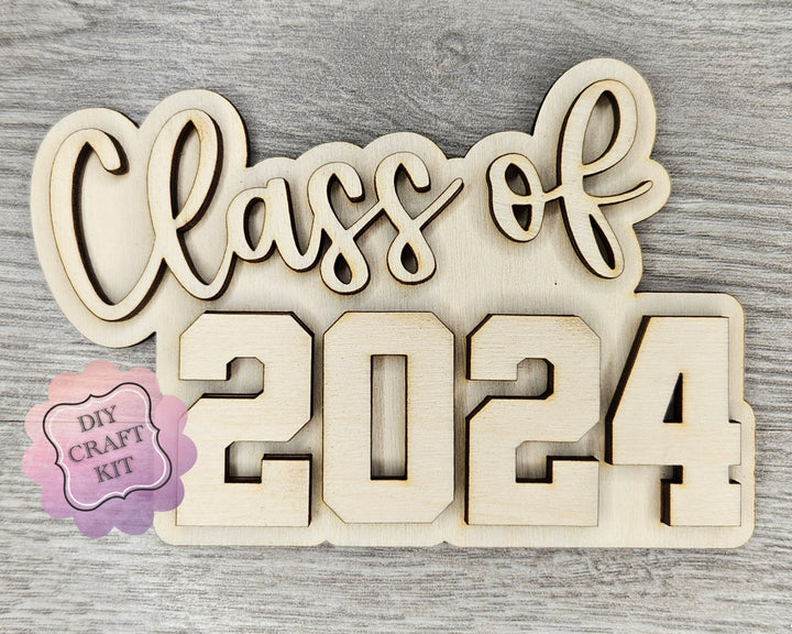Class of | Senior | Graduation | Graduation Decor | DIY Craft Kits | P ...