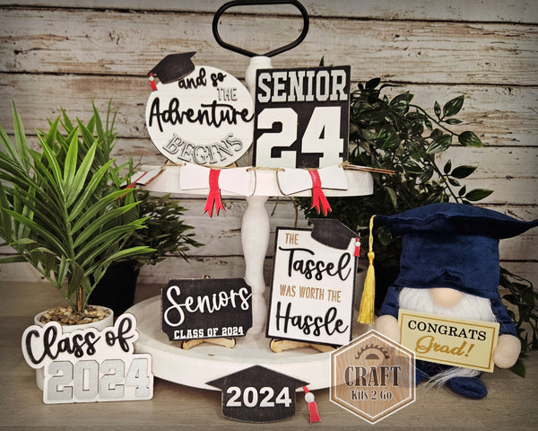 Class of | Senior | Graduation | Graduation Decor | DIY Craft Kits | P ...