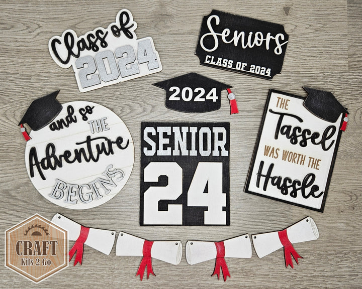 Class of | Senior | Graduation | Graduation Decor | DIY Craft Kits | P ...