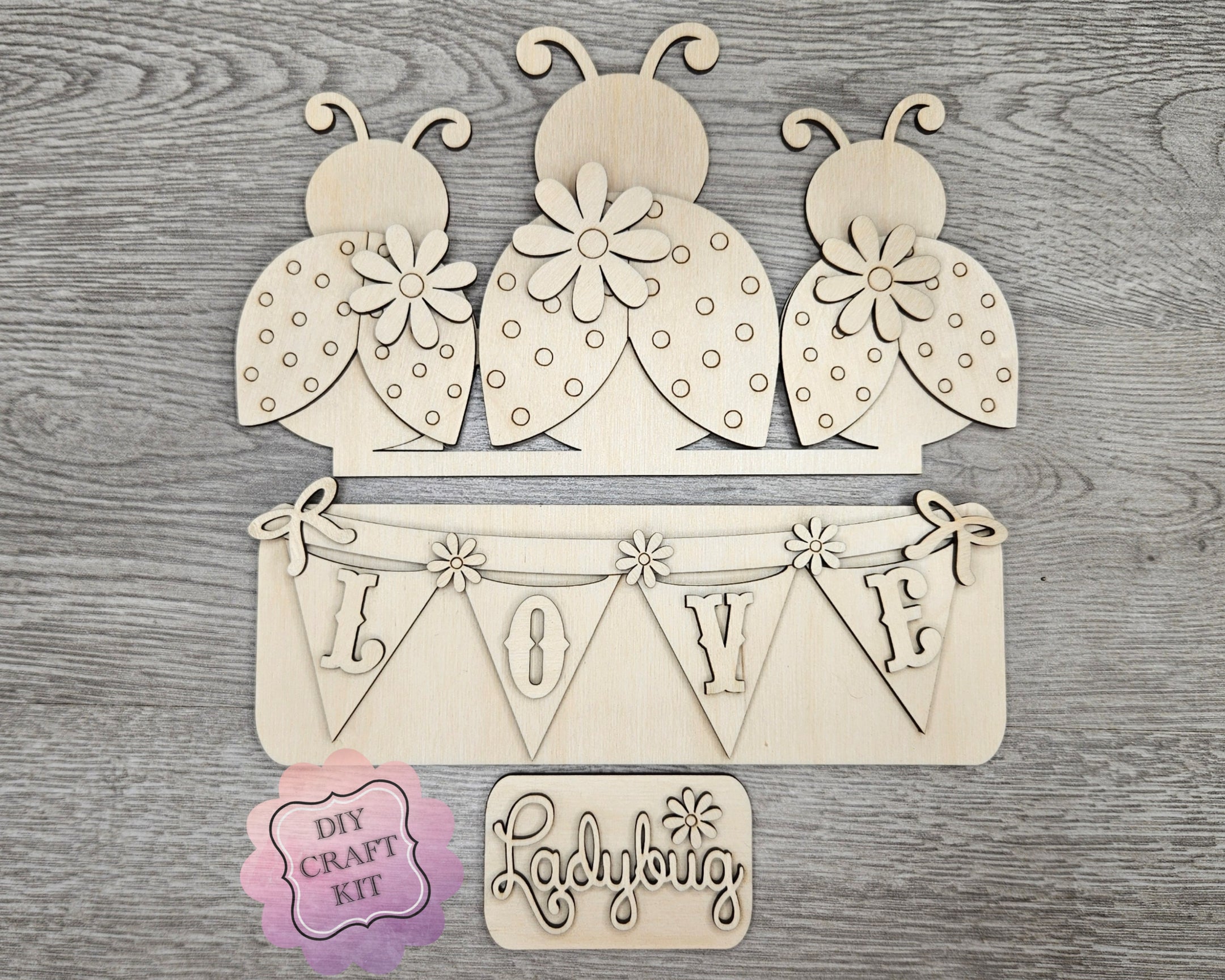 Interchangeable Truck | LADY BUG INSERT | #200001 -31 – Craft Kits 2 Go