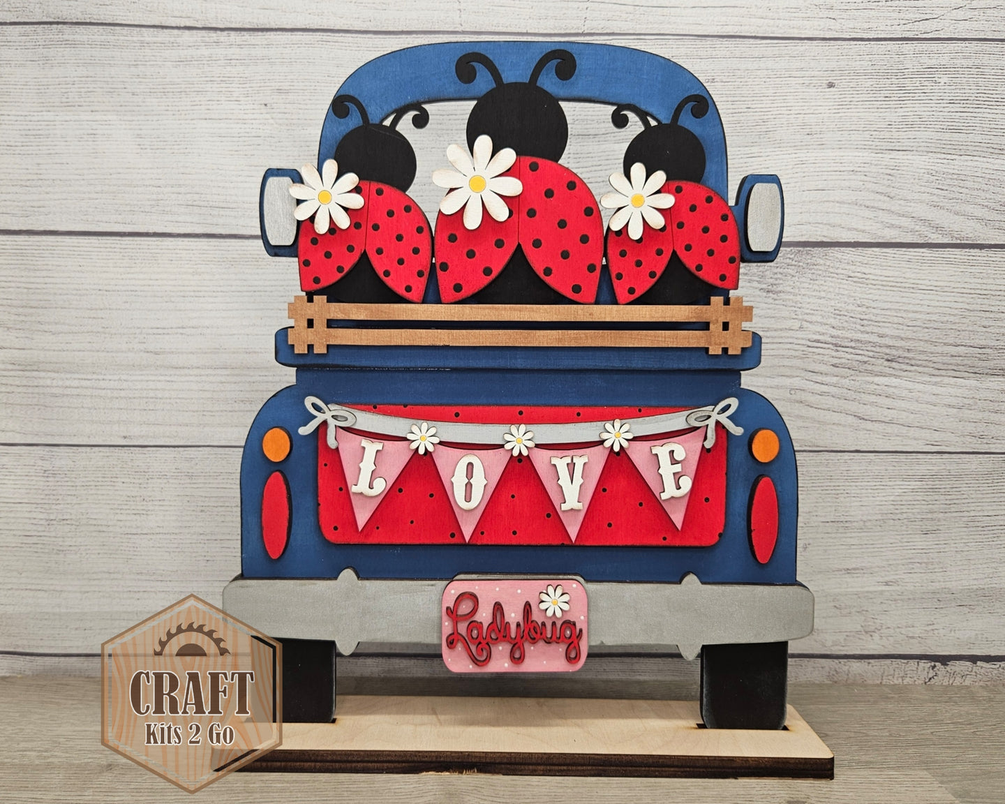 Interchangeable Truck | LADY BUG INSERT | #200001 -31 – Craft Kits 2 Go