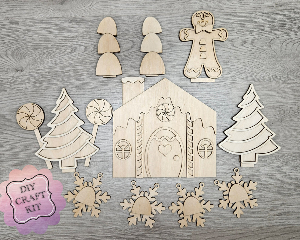 Gingerbread House | #4283 – Craft Kits 2 Go