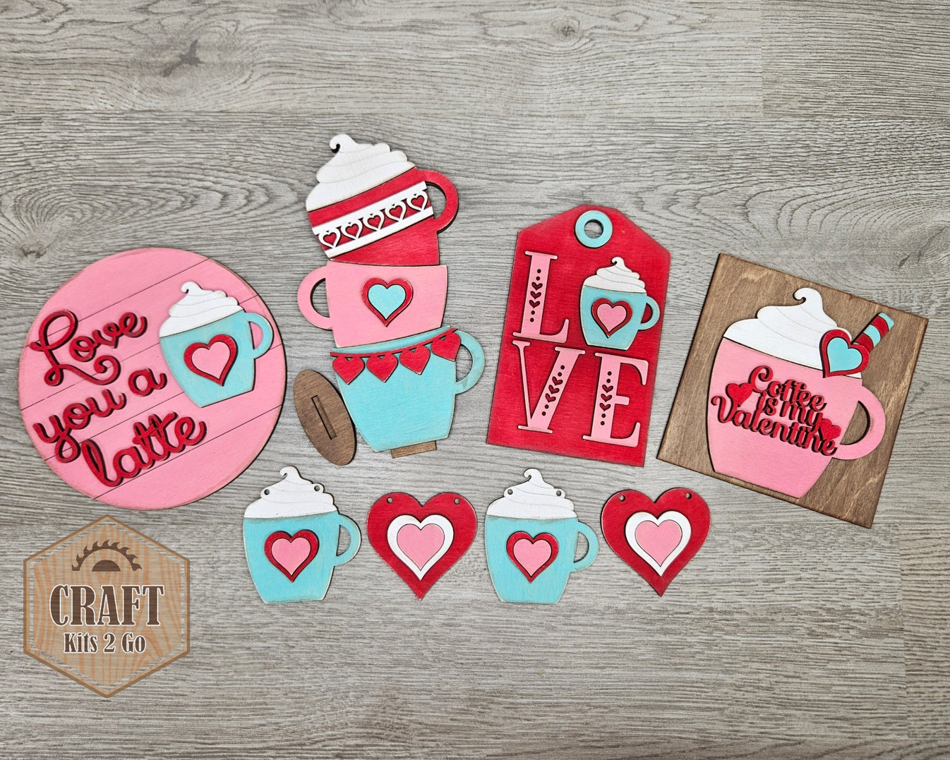 Love you a Latte | #4292 – Craft Kits 2 Go
