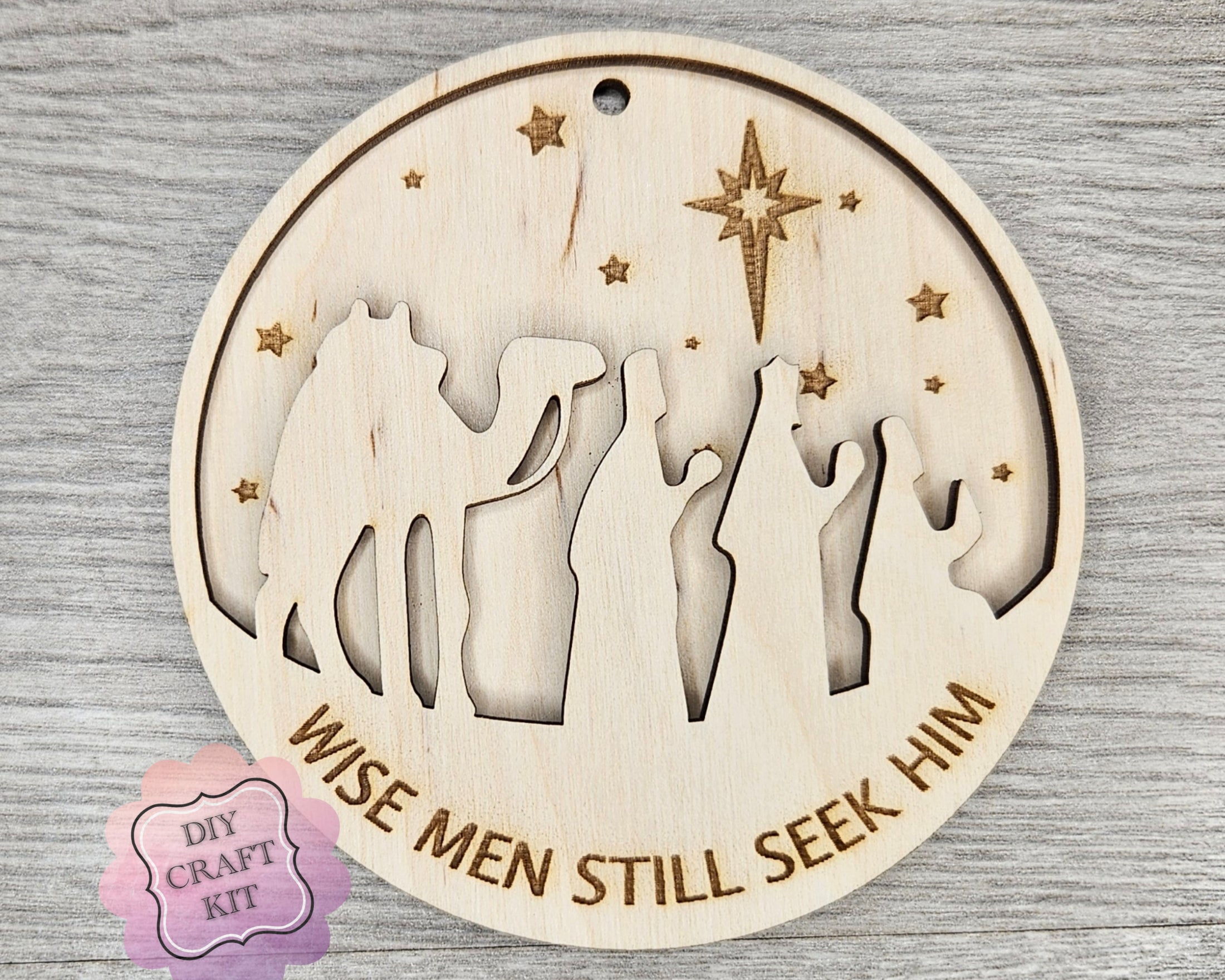 Wise Men Still Seek Him Ornament | #4059 – Craft Kits 2 Go