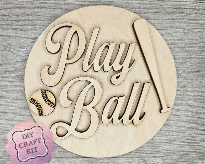Play Ball Sign | #4315 – Craft Kits 2 Go