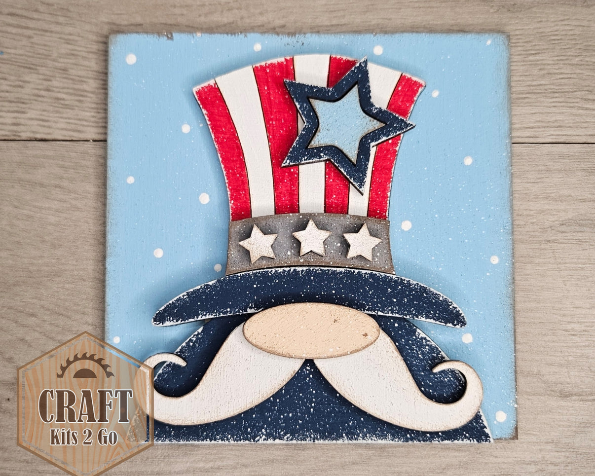 4th of July Gnome | Patriotic Gnome | #4905 – Craft Kits 2 Go