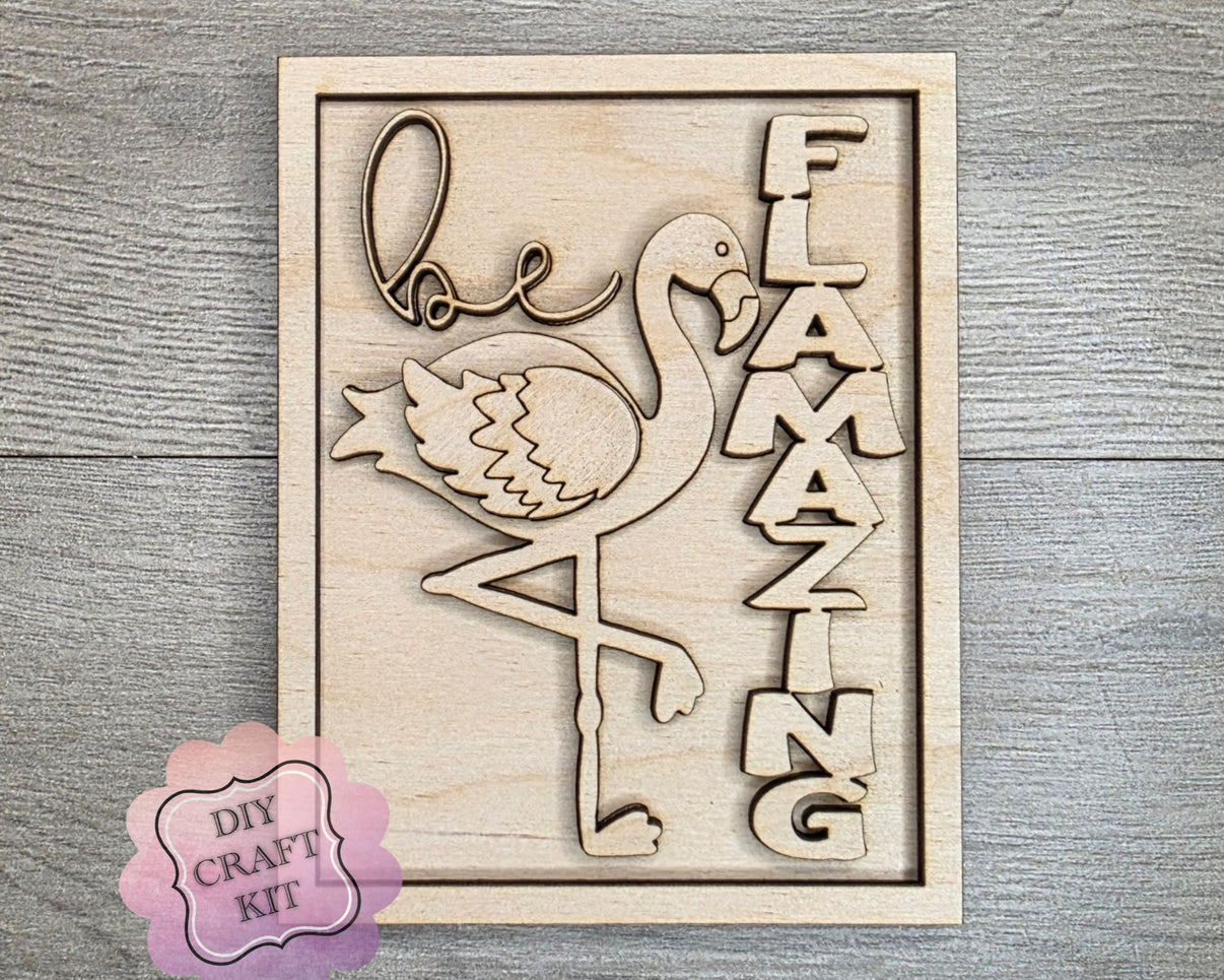 Be Flamazing Flamingo | #4819 – Craft Kits 2 Go