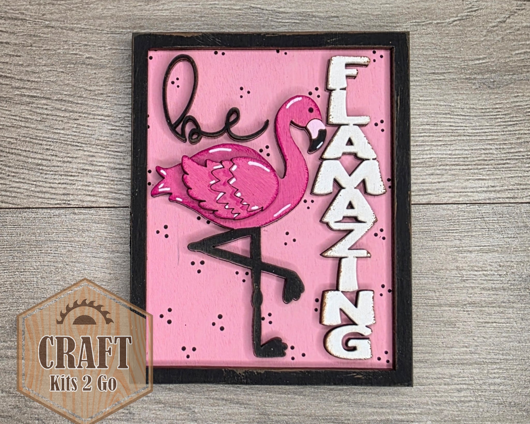 Be Flamazing Flamingo | #4819 – Craft Kits 2 Go