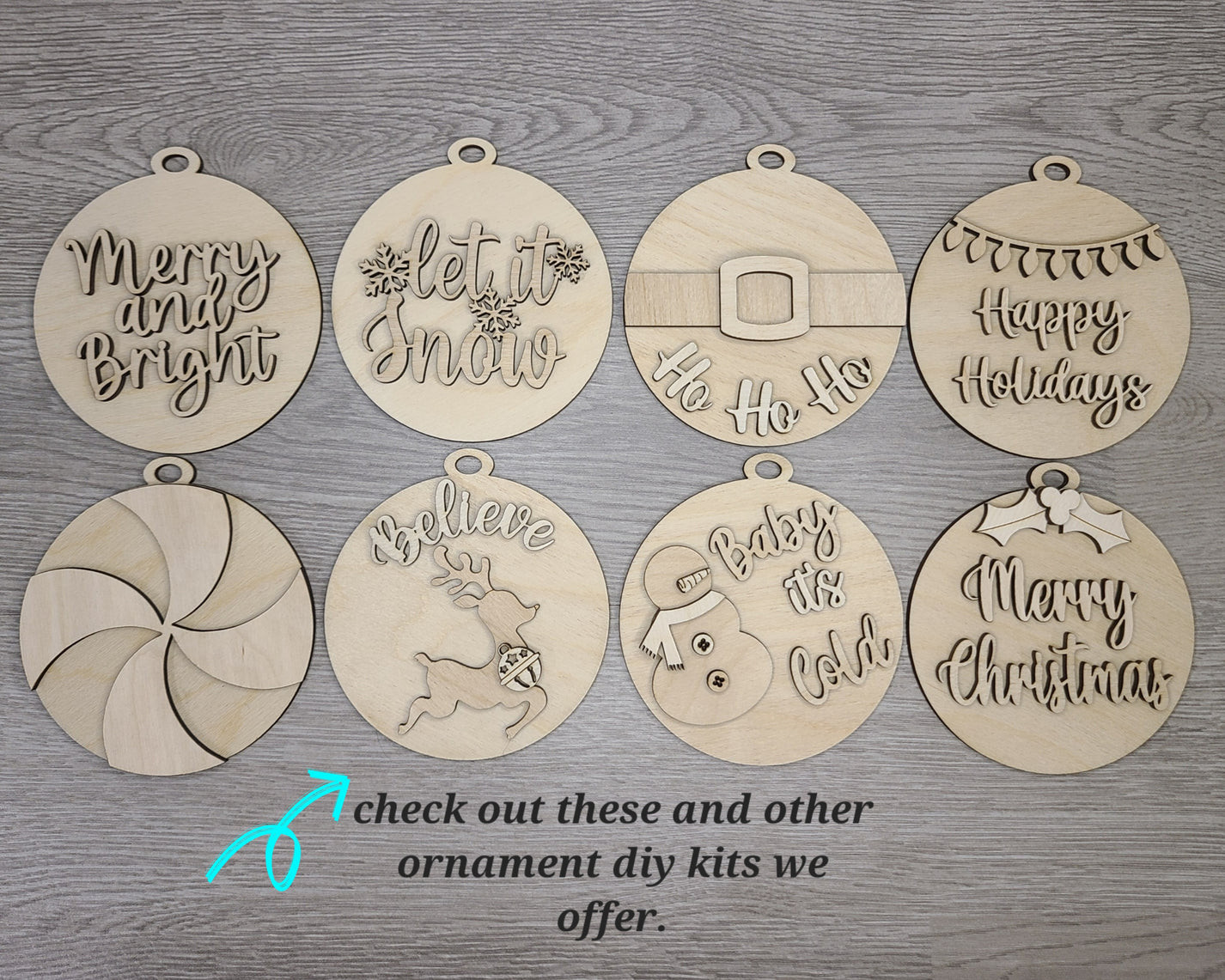 Merry Christmas Ornament | #3354 – Craft Kits 2 Go